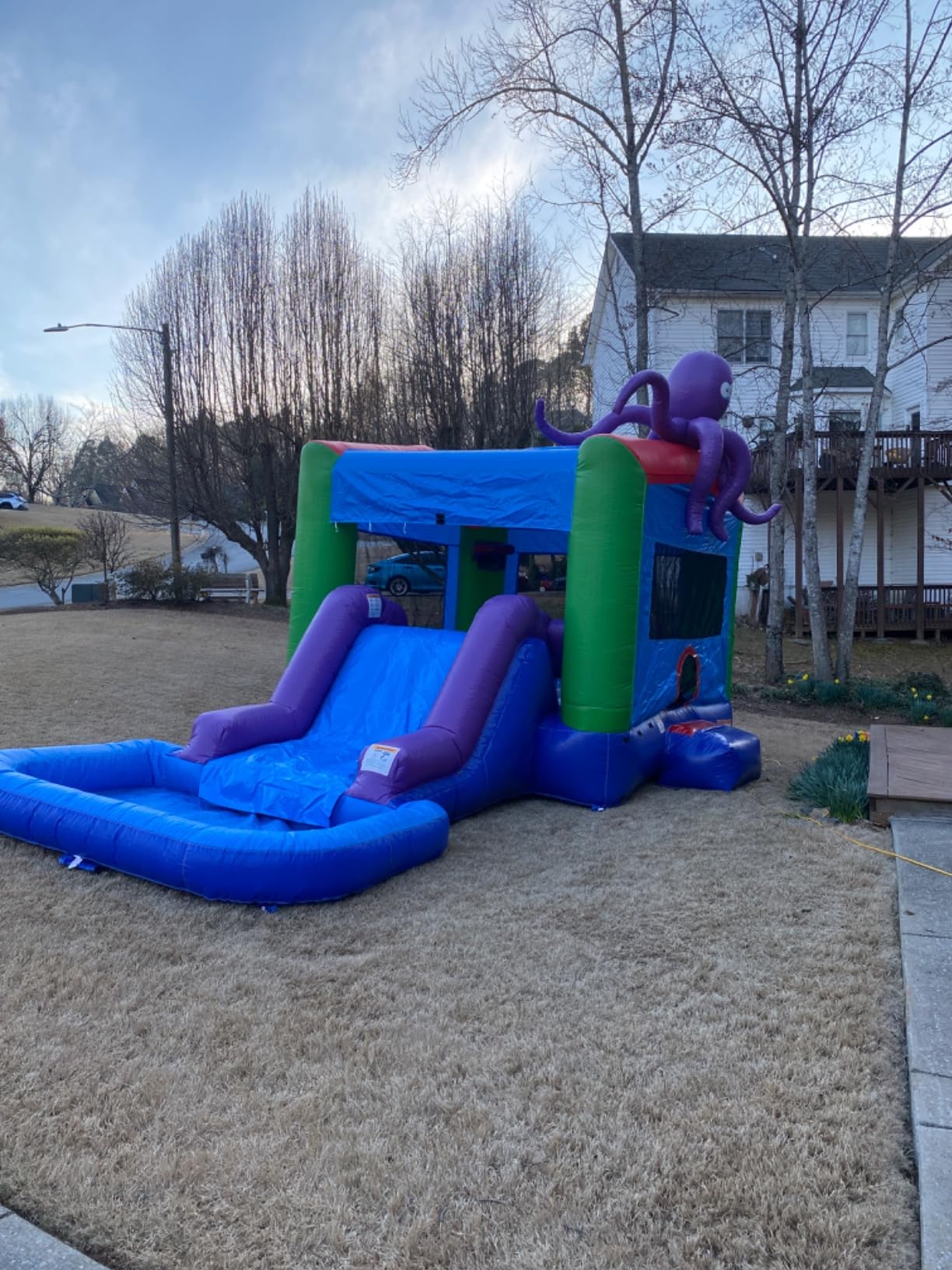 $52/mo - Finance JumpOrange Octopus Commercial Grade Bounce House Water ...
