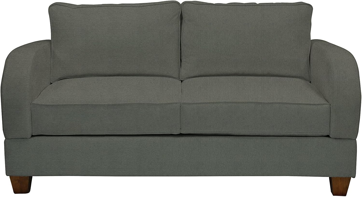 Amazon.com: Simplicity Sofas Jenna Quick Assembly Sofa, Apt, Slate ...