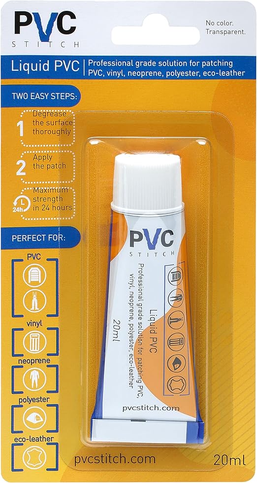 Amazon.com: PVC Stitch Liquid Repair Patch for Air Mattresses ...