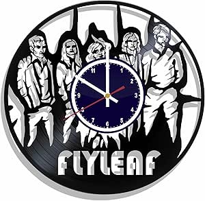 Flyleaf Rock Band Wall Clock Made from Real Vinyl Record, Flyleaf Wall ...