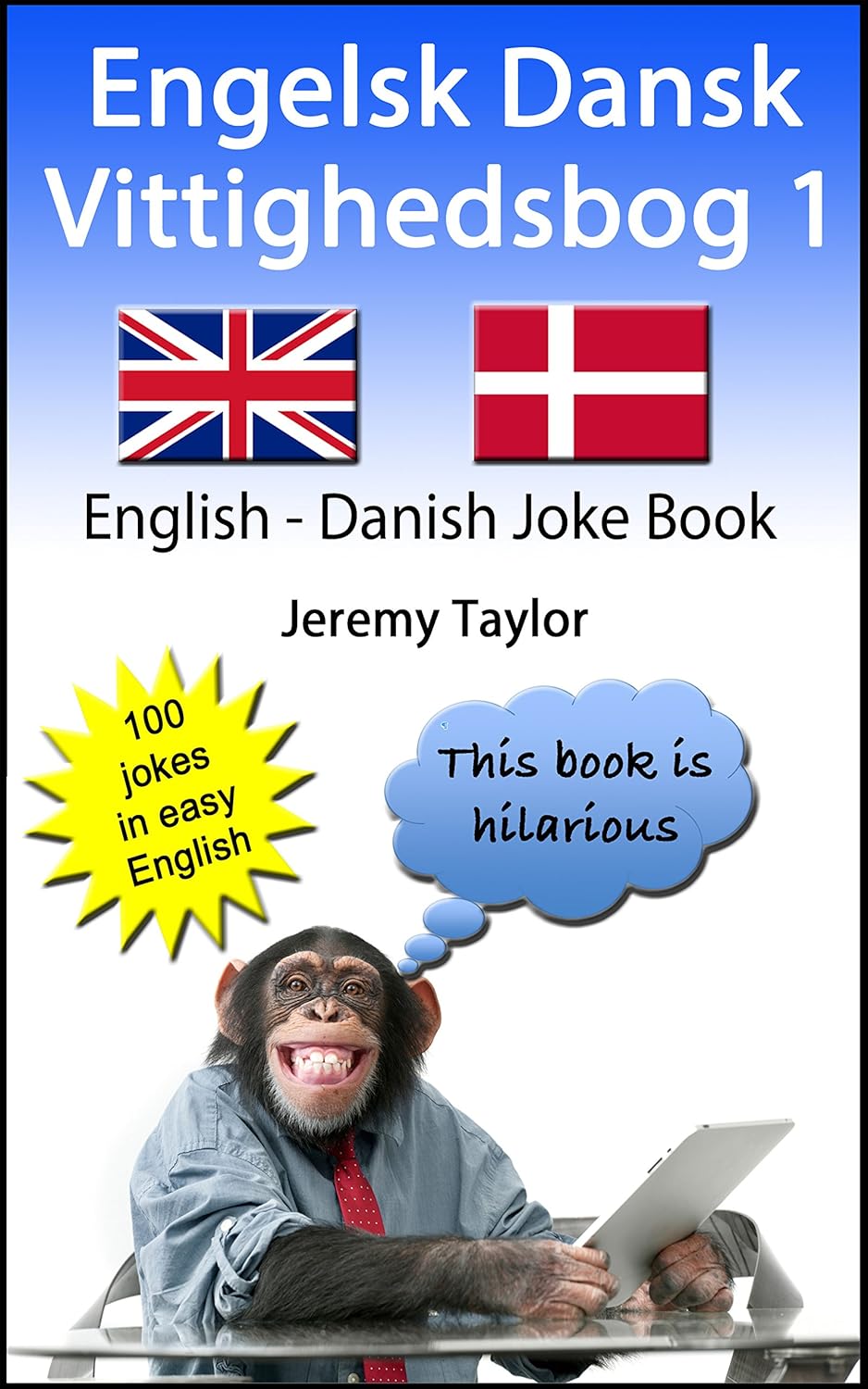 Amazon | Engelsk Dansk Vittighedsbog 1: English Danish Joke Book ...