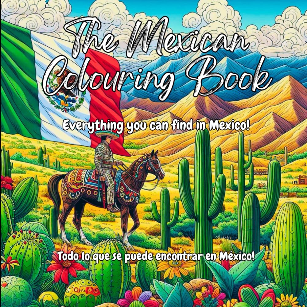 Amazon.com: The Mexican Colouring Book: Everything you can find in ...