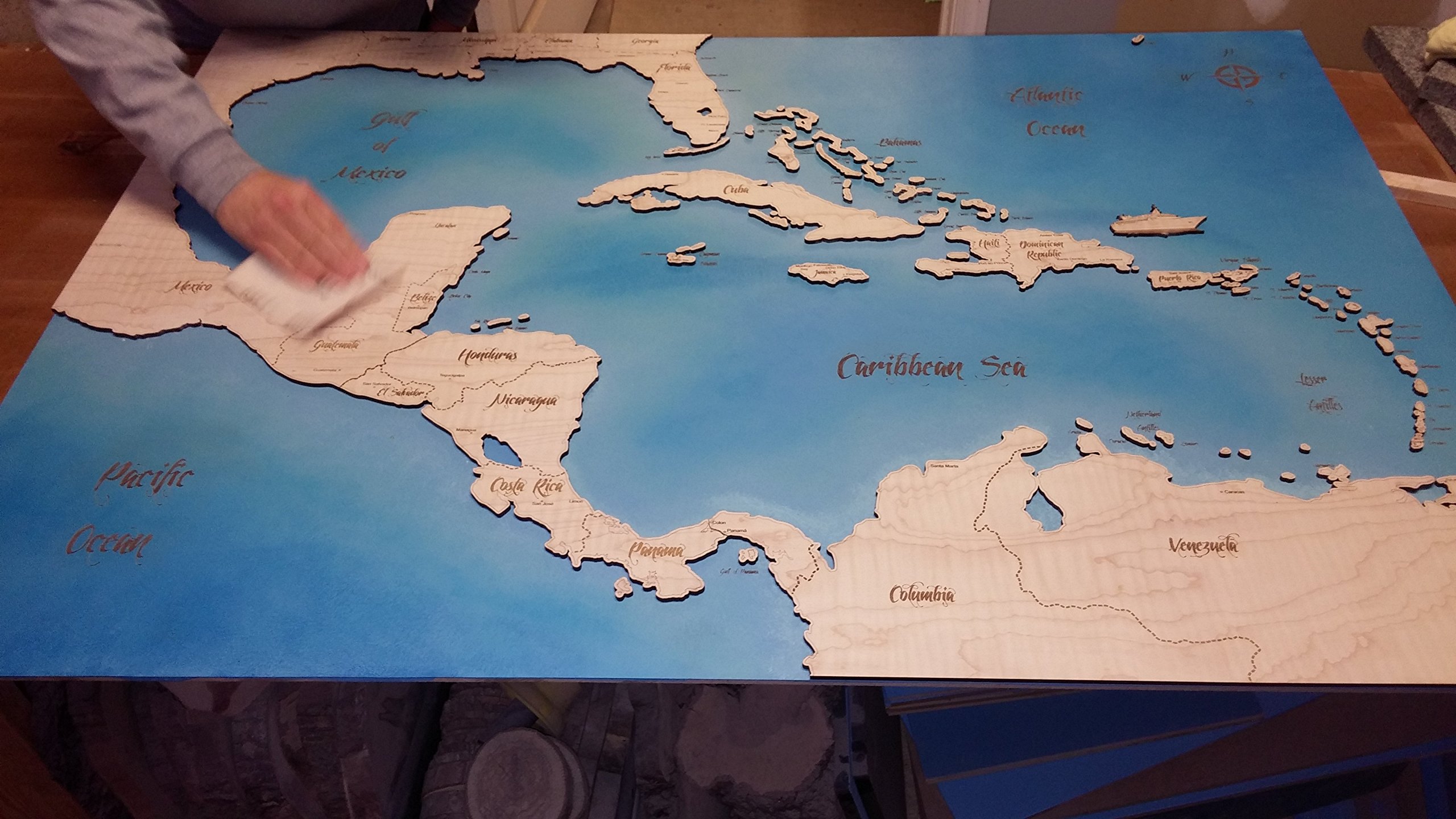 Caribbean Map For Kids