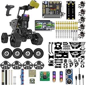 BLONWINER Robot Car Kit, 2 in 1 Smart Robotics Arm Building Toy for ...