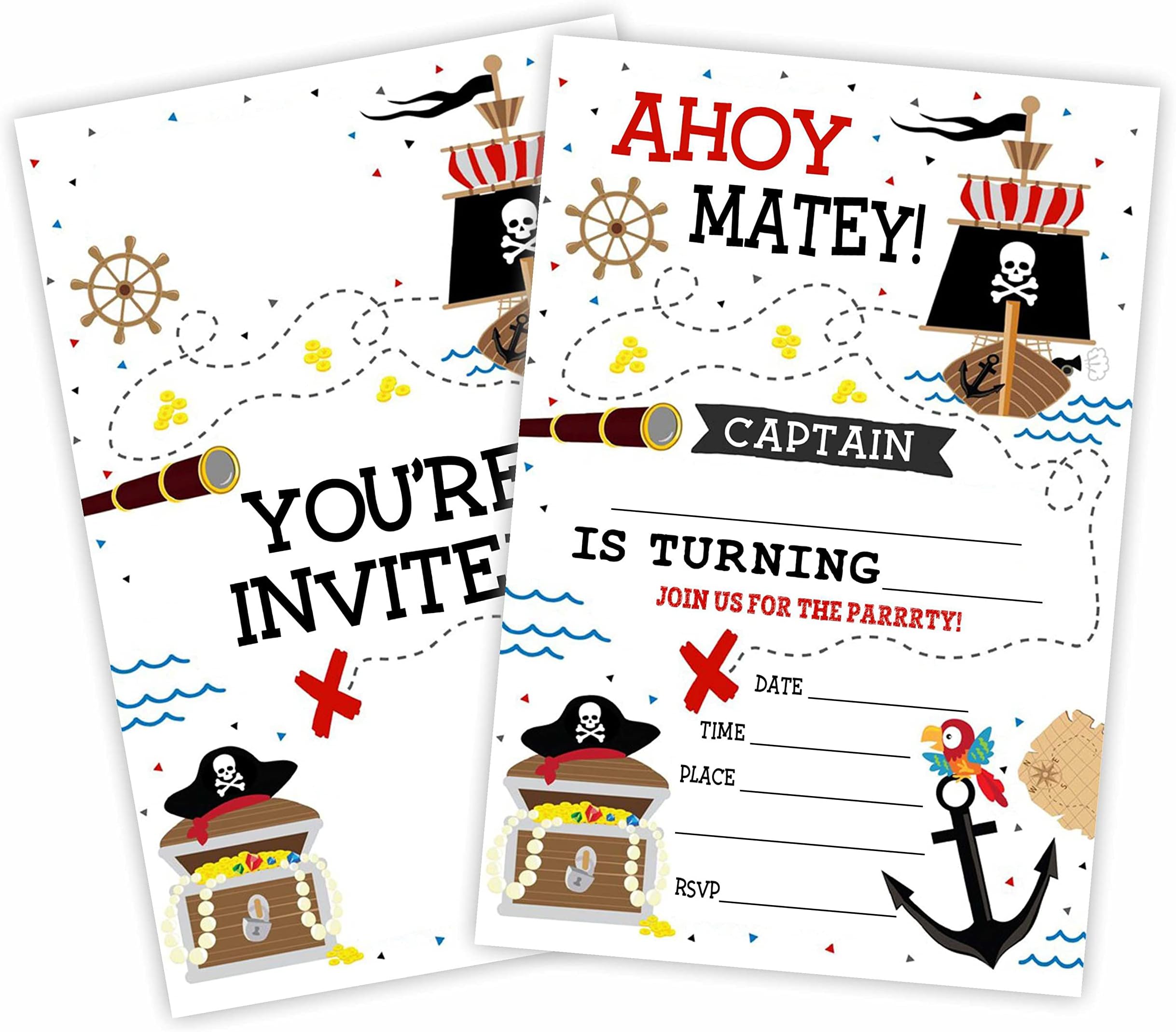Amazon.com : NYCTUG Movie Theme Birthday Party Invitation Cards, Movie ...