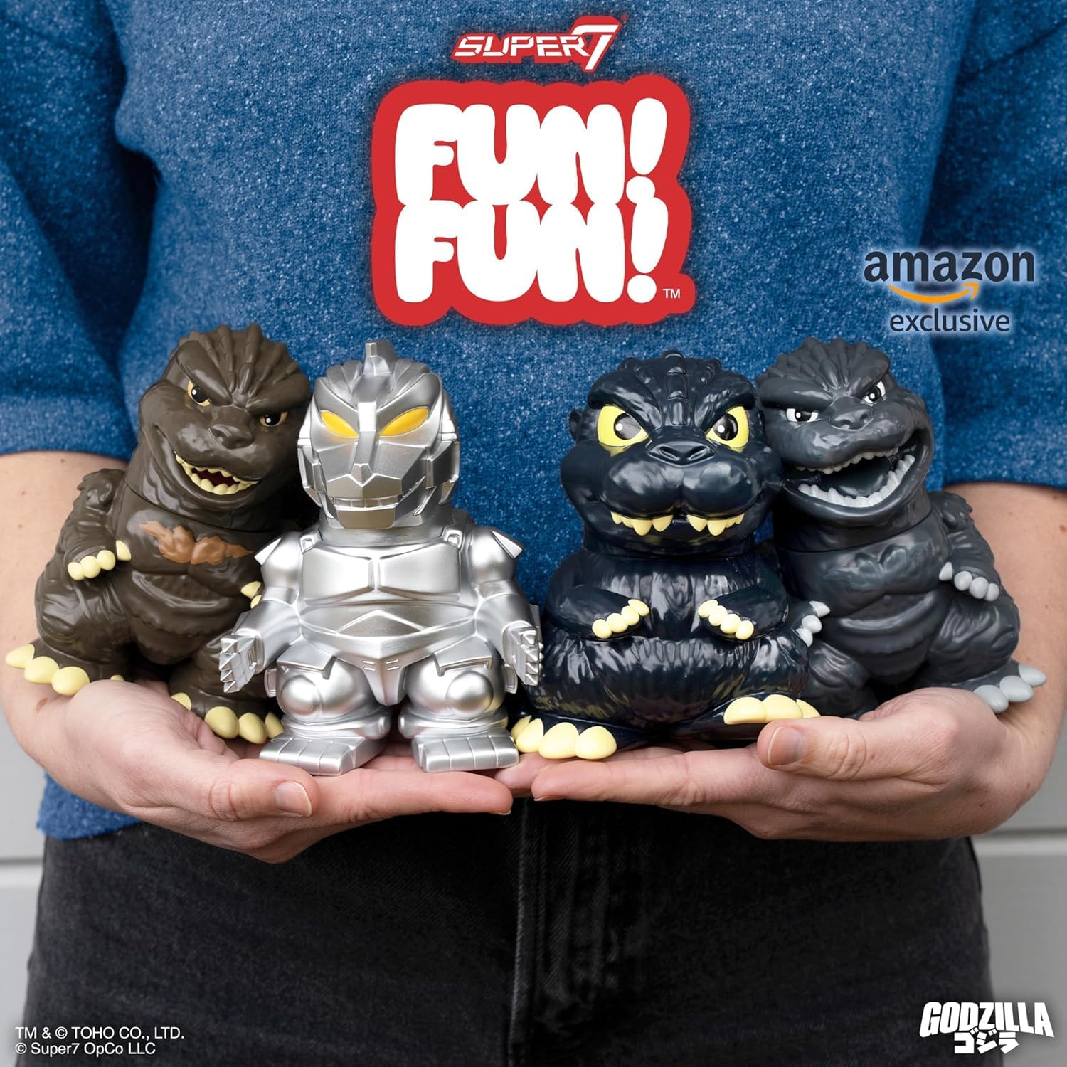 Snapklik.com : Fun Fun Toho MechaGodzilla 93 Vinyl Figure - 5" Toho ...