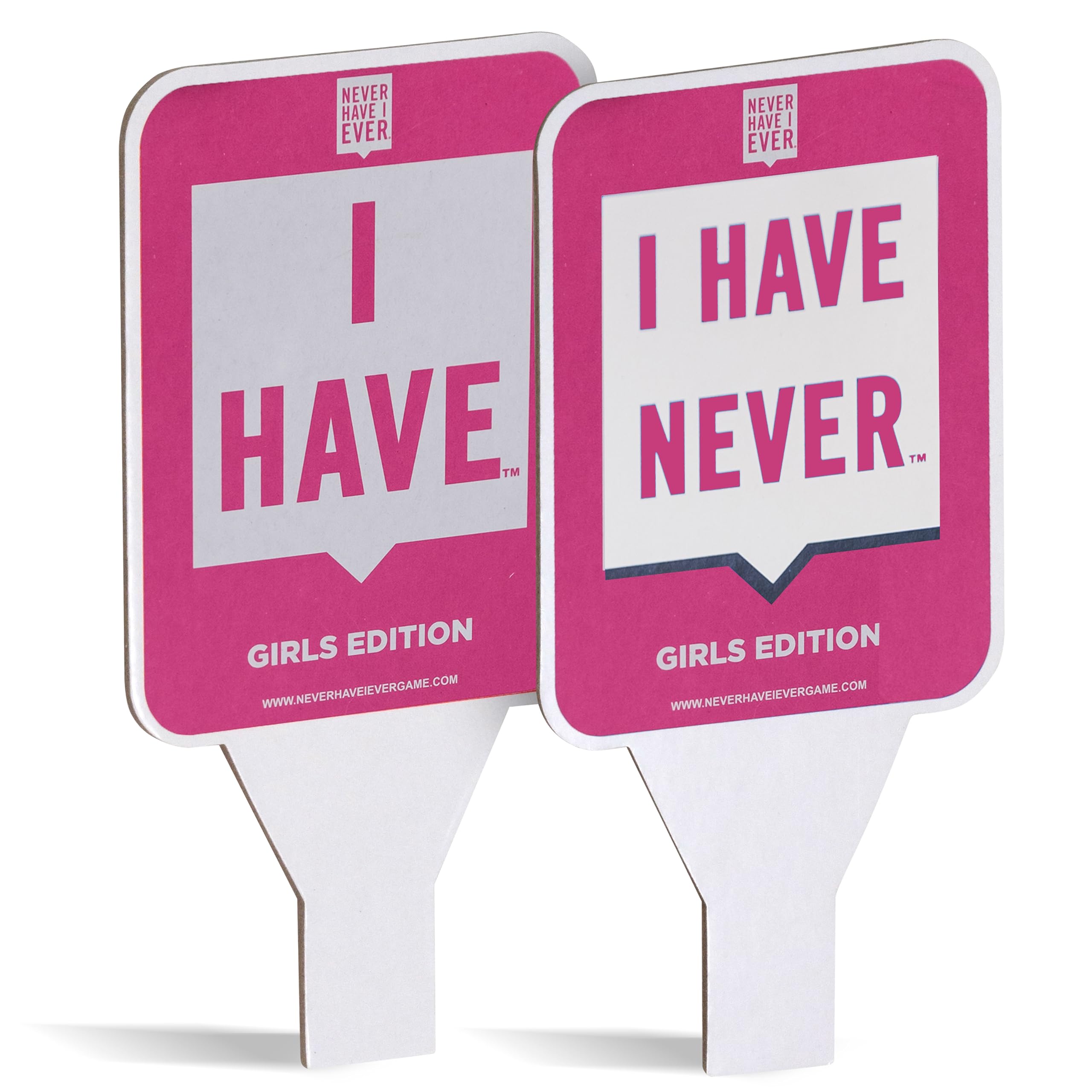 Never Have I Ever Paddles | Set of 10 Paddles | Fun Accessory for Game ...
