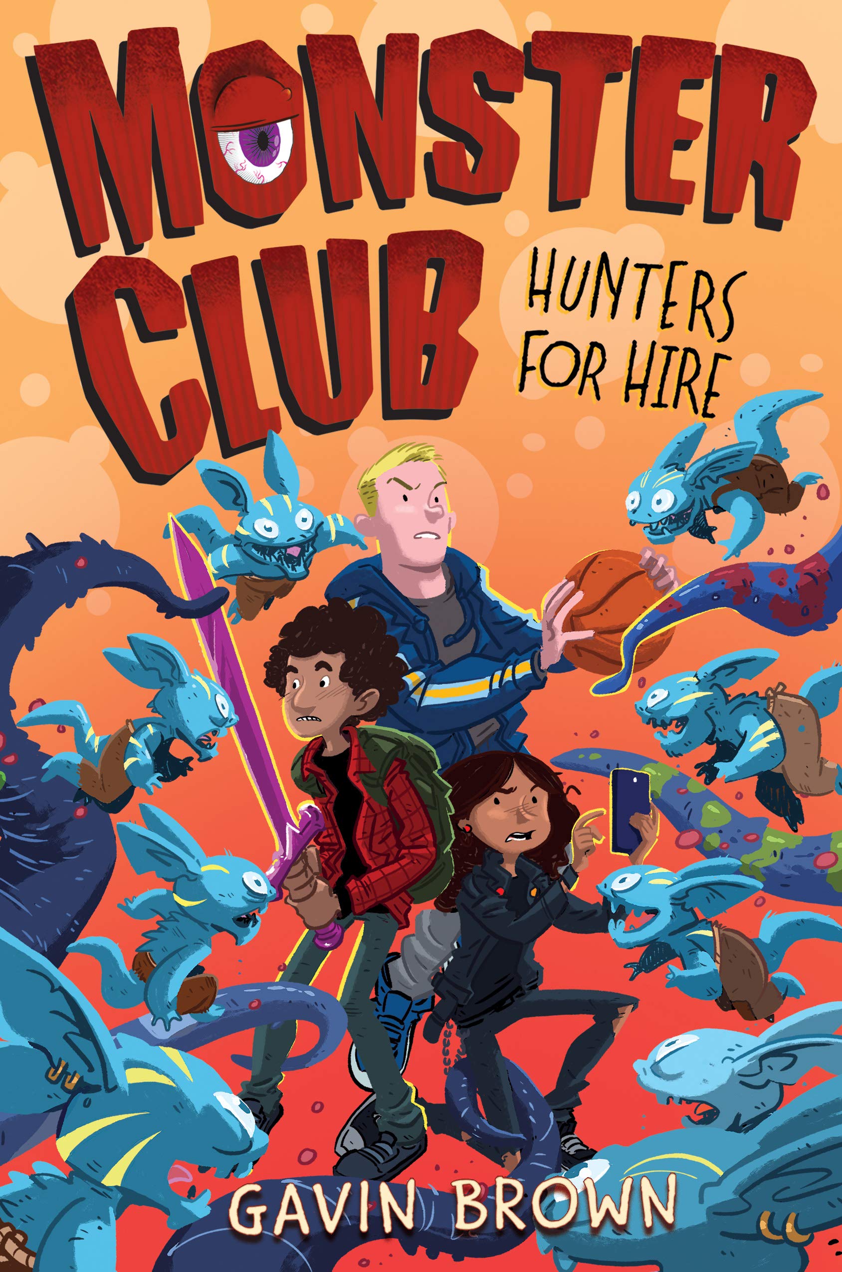 Monster Club: Hunters for Hire: Brown, Gavin: 9781338318517: Amazon.com ...