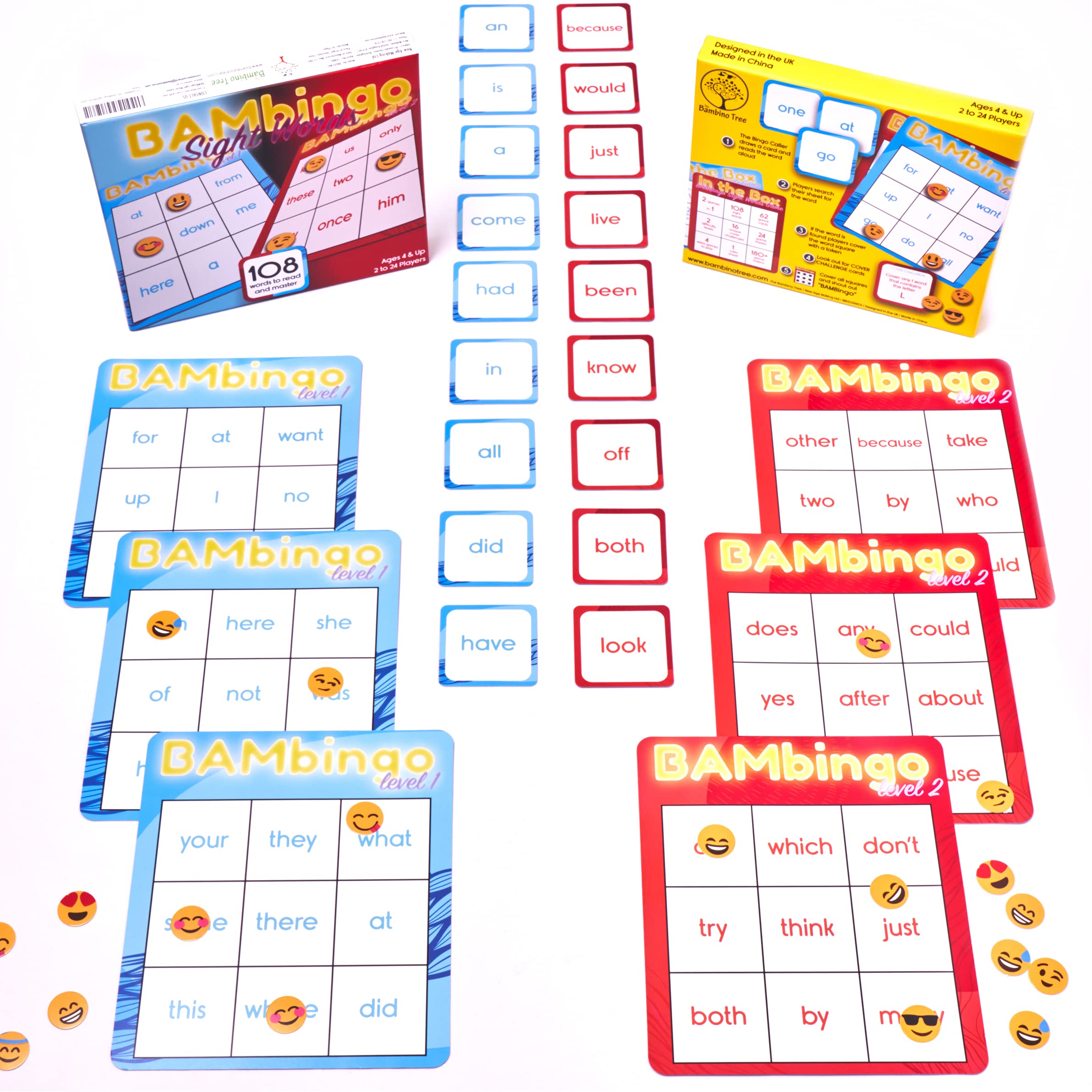 Buy Sight Word Bingo Game Level 1 And Level 2 Learn To Read buy-sight-word-bingo-game-level-1-and-level-2-learn-to-read
