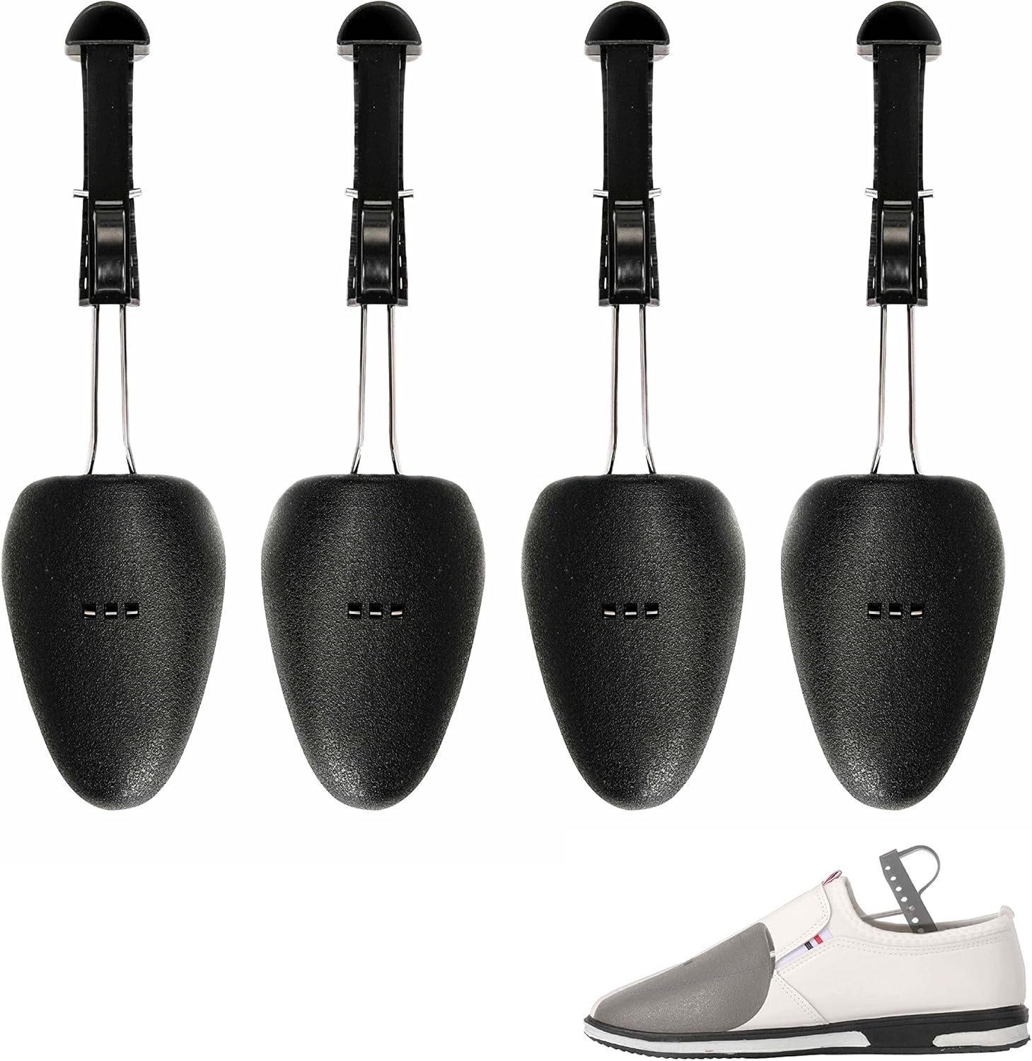 Amazon.com: C CRYSTAL LEMON Improved Adjustable Plastic Shoe Tree (Set ...