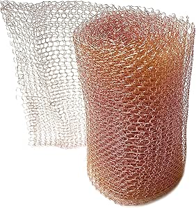 Irrun Copper Tape Slug Repellent UK - 5in X 20Ft Double Layer Knit ...