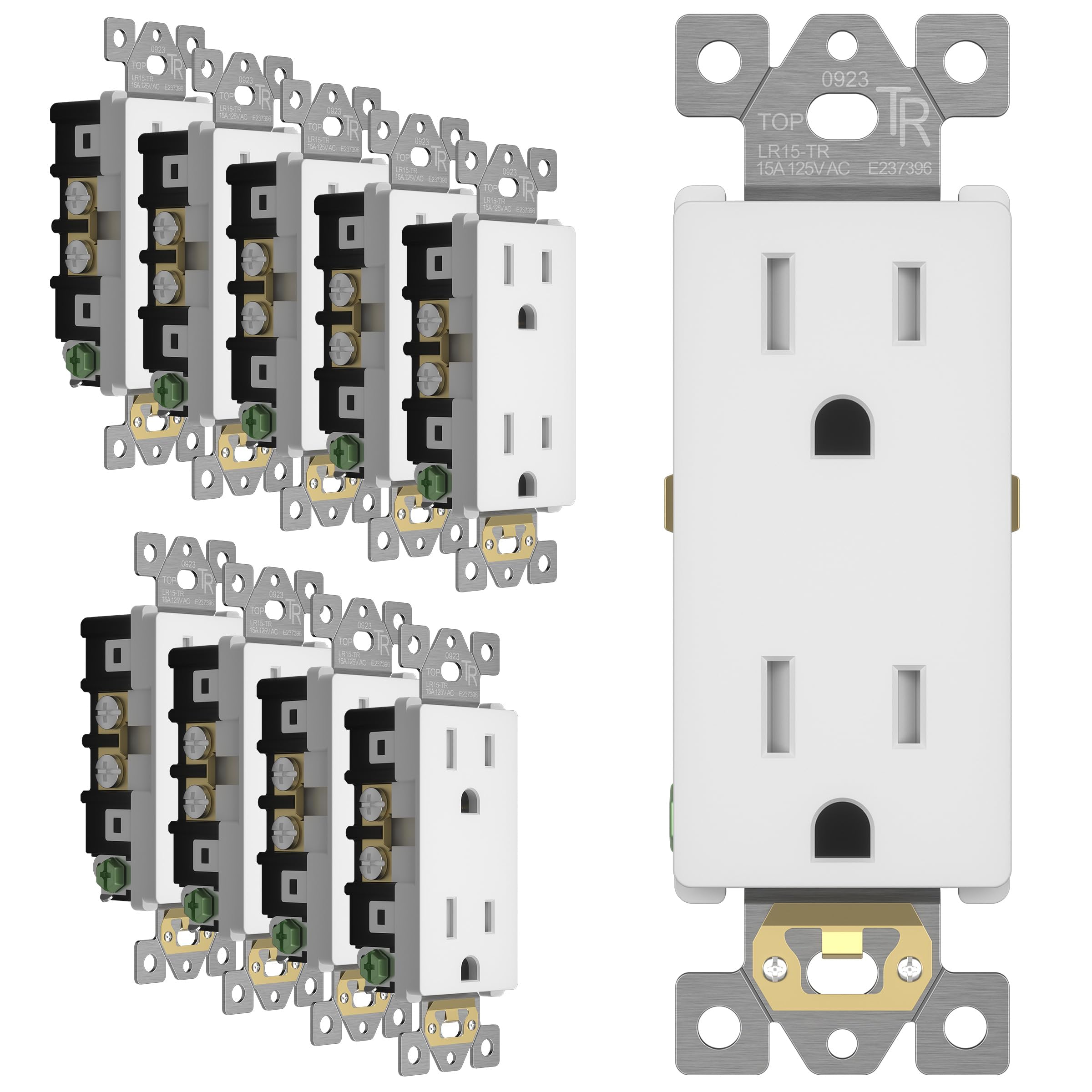 Snapklik.com : Decorator Receptacle, Residential Grade, UL Listed ...