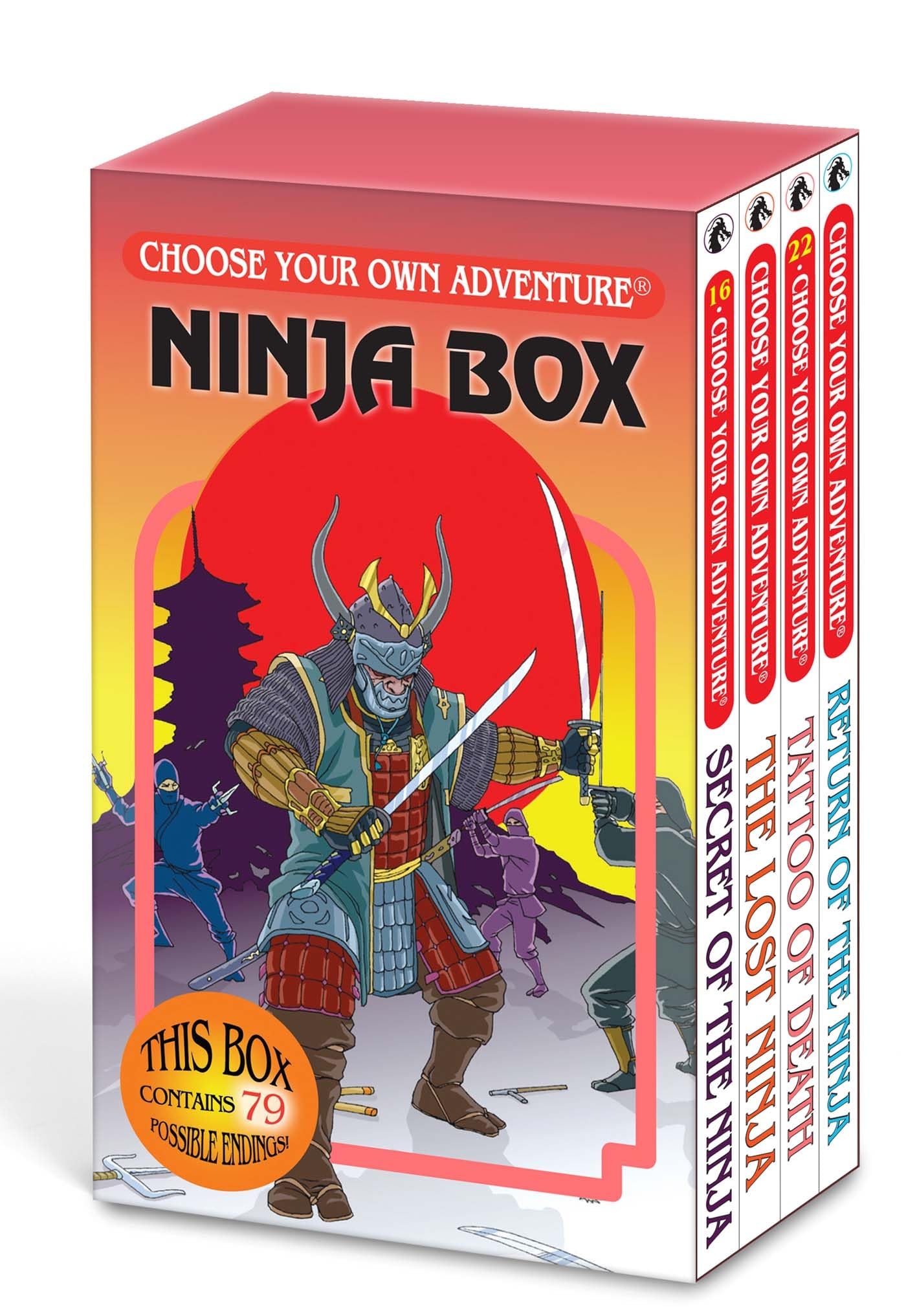 Amazon.com: Choose Your Own Adventure 4-Book Boxed Set Ninja Box ...