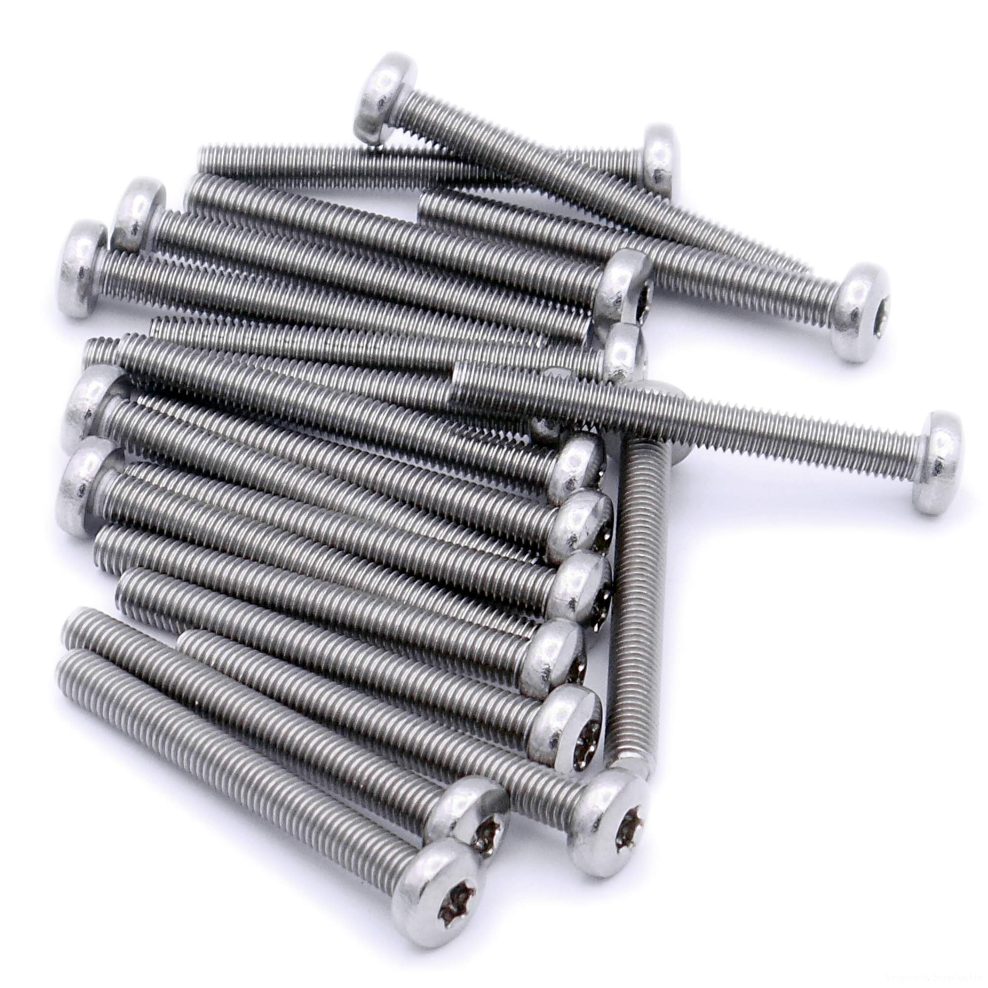 M4 (4mm x 50mm) TX Pan Machine Screw (Bolt) - Stainless Steel (A2 ...