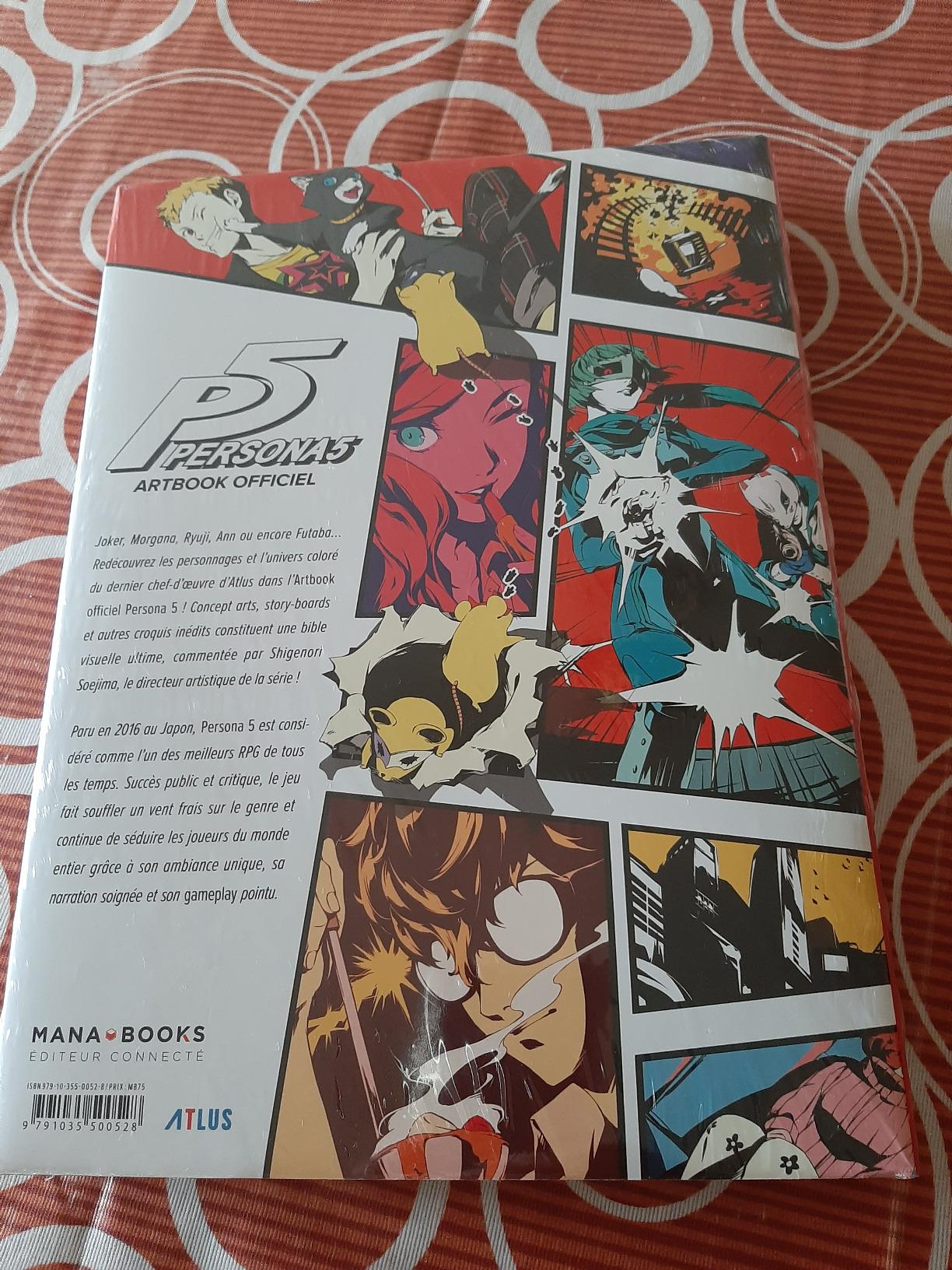 Persona 5 Artbook officiel : Mana Books, Gippon, Raphaële: Amazon.it: Libri