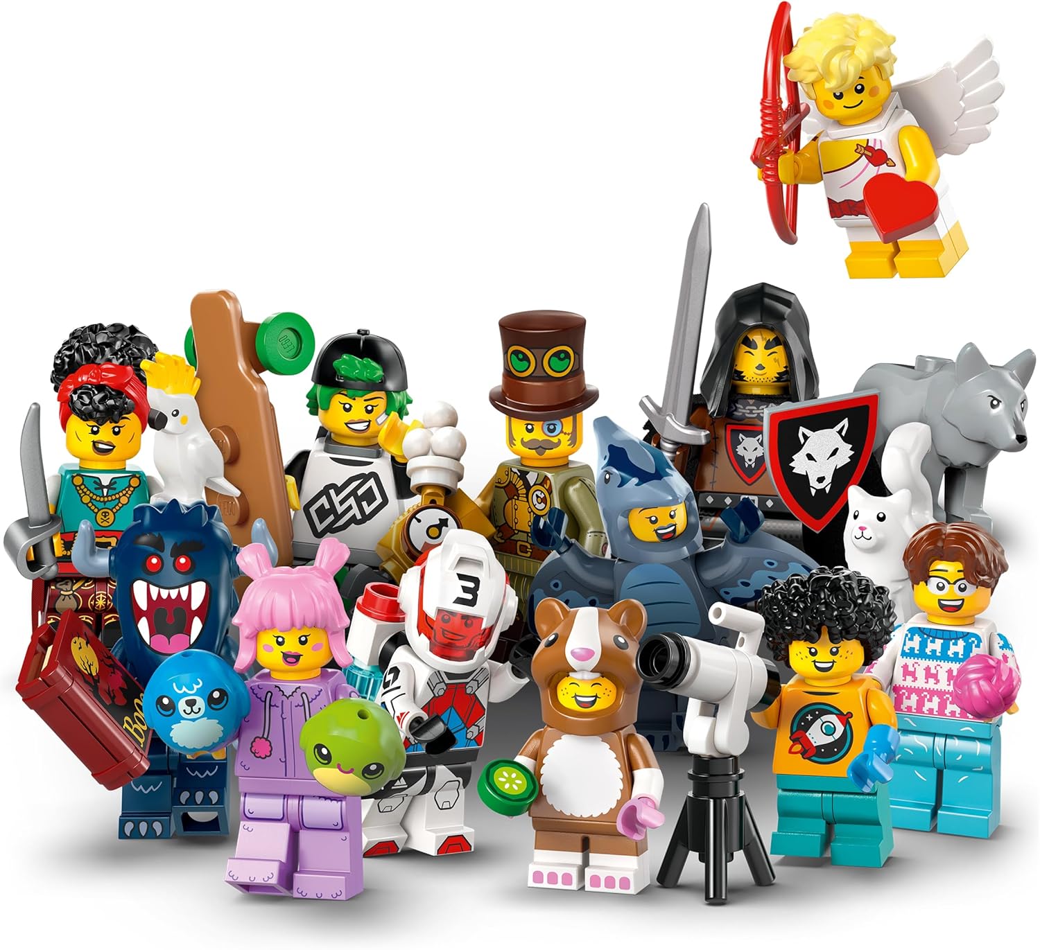 Amazon.com: Lego Mini Figures Series 27 Complete Set with All 12 Lego Figures to Collect, Mini ...