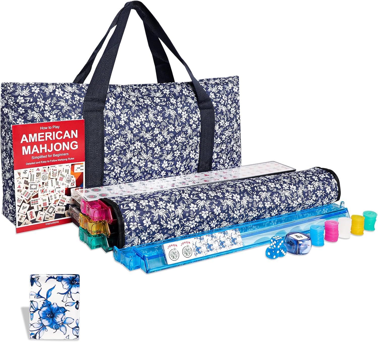 Amazon.com: GUSTARIA American Mahjong Set,166 Premium Acrylic Tiles ...