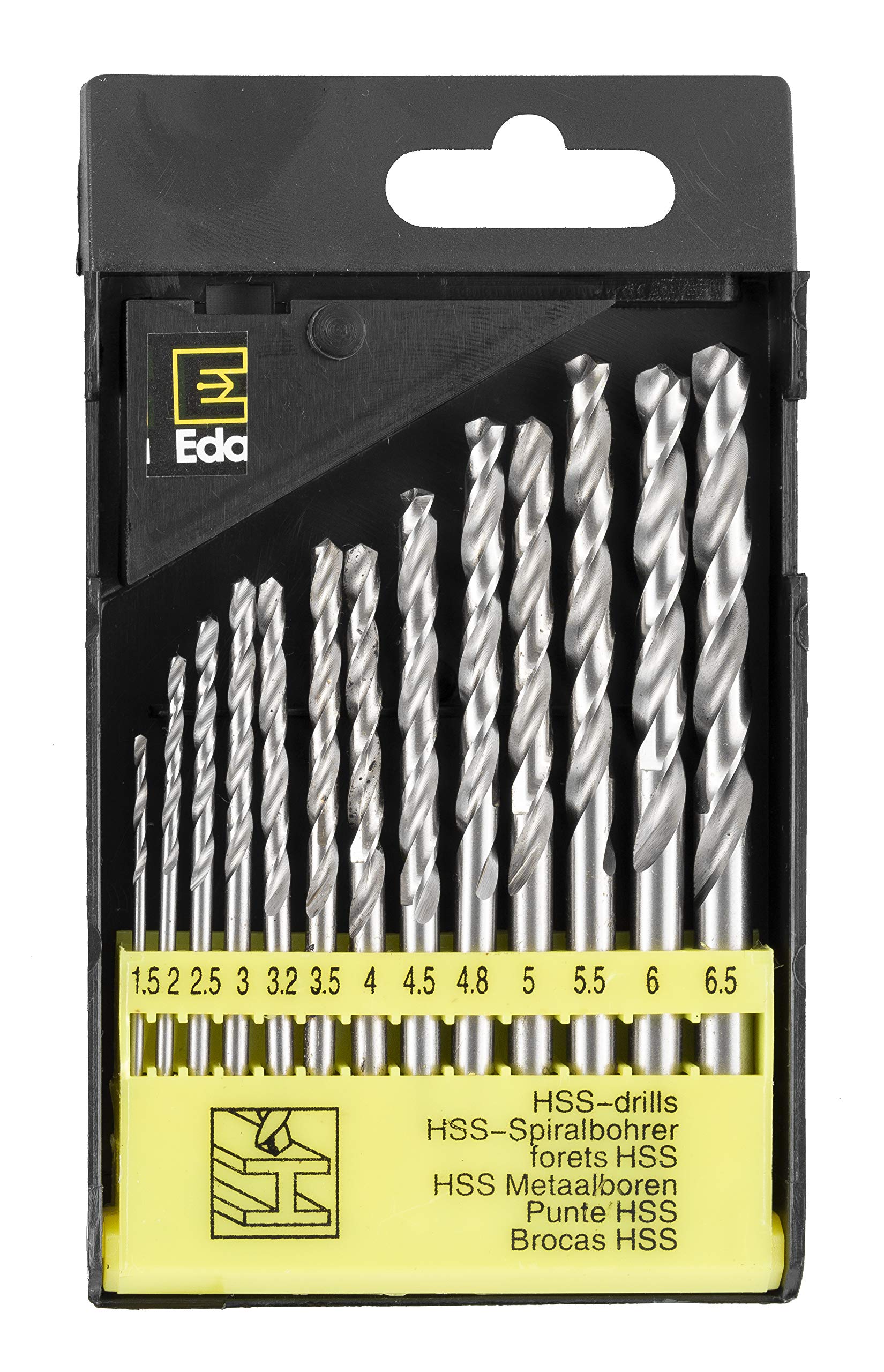 EDA Brocas Em Jogo Com 13 Peças Milímetros Eda | Amazon.com.br