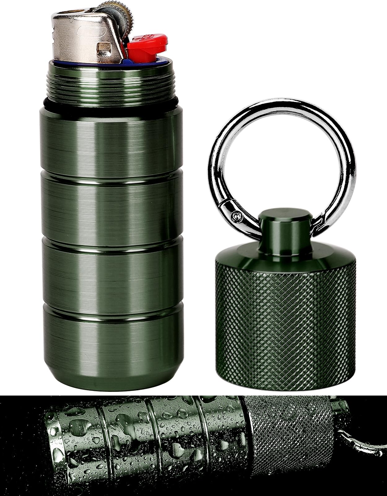 Amazon.com: Waterproof Lighter Case Cover Holder for BIC Regular ...