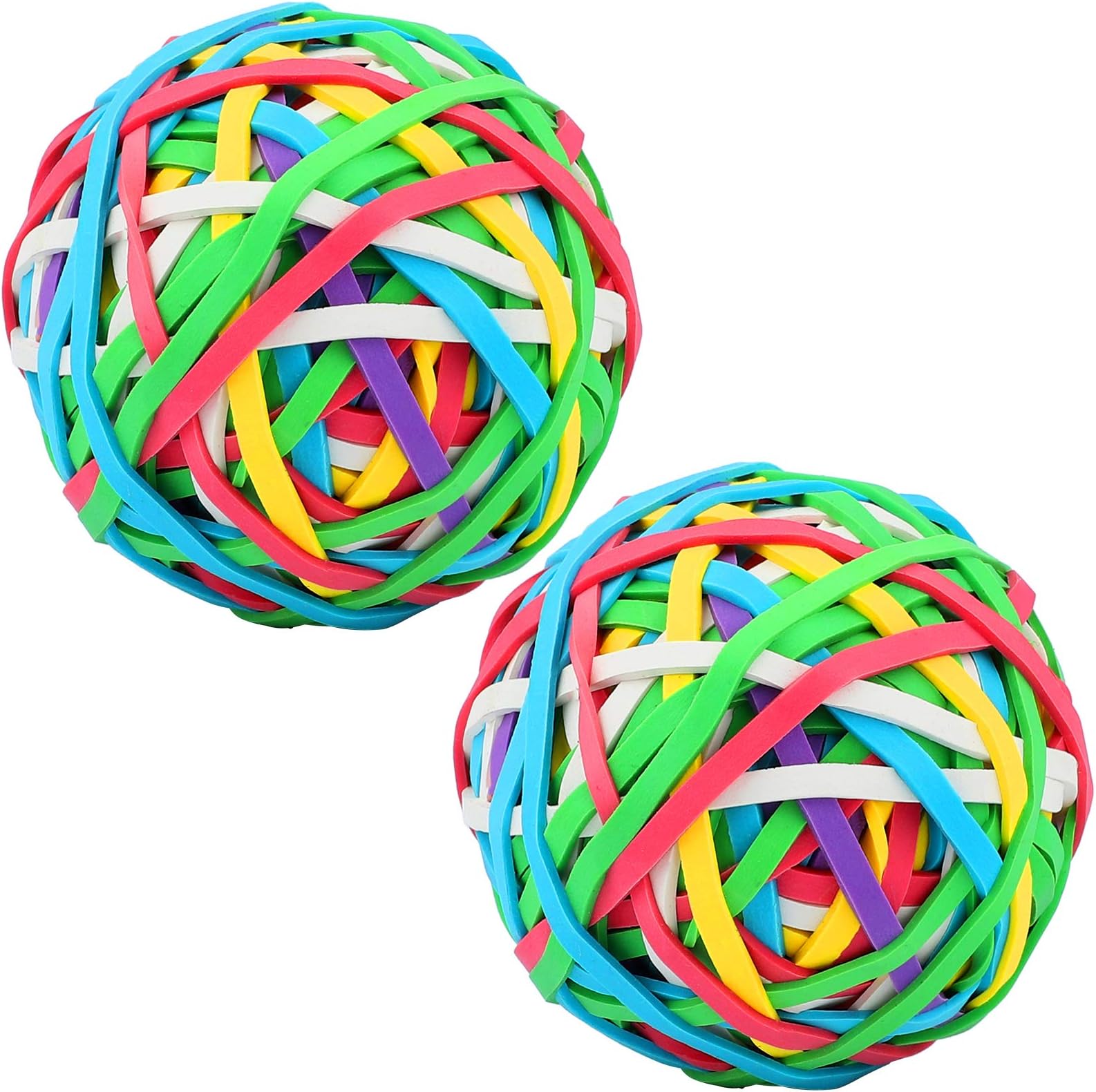 Amazon.com : ACCO Rubber Band Ball, 270 Bands per Ball, Assorted Colors ...