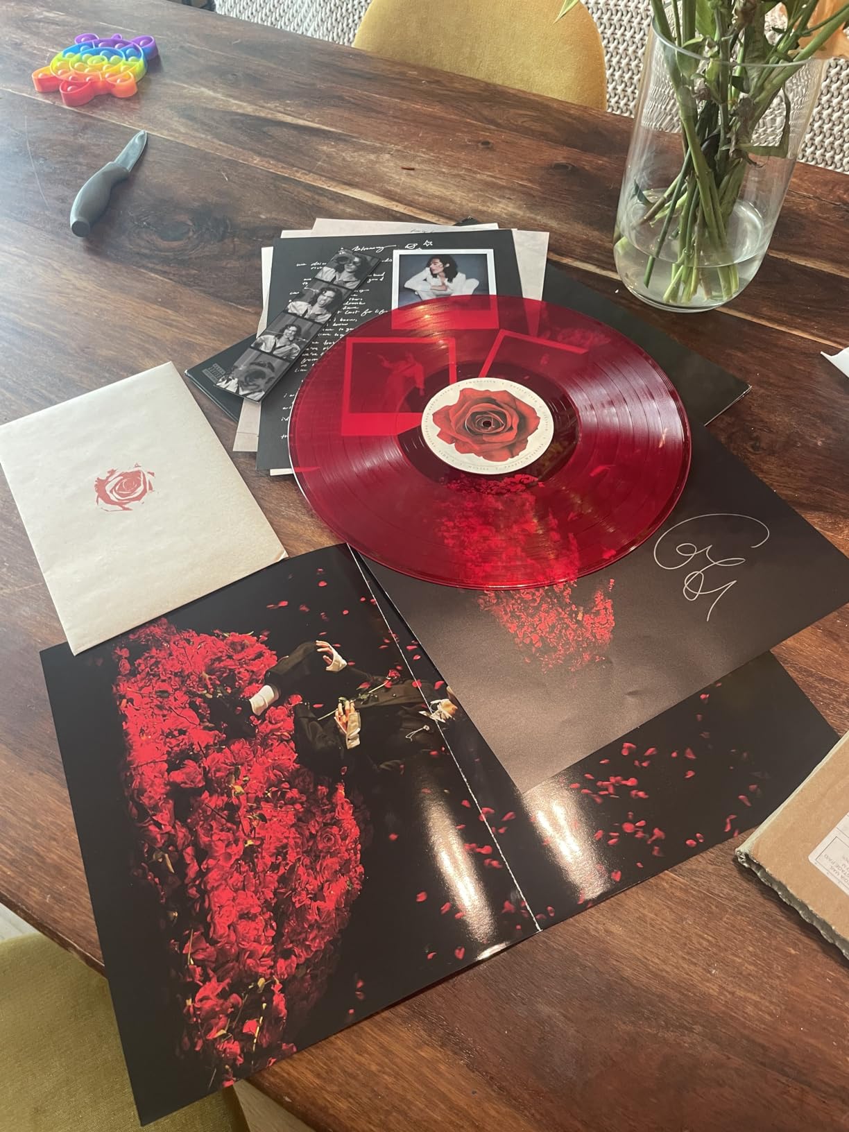 Amazon.com: Superache - Exclusive Ruby Red Color Signed Vinyl LP: CDs ...