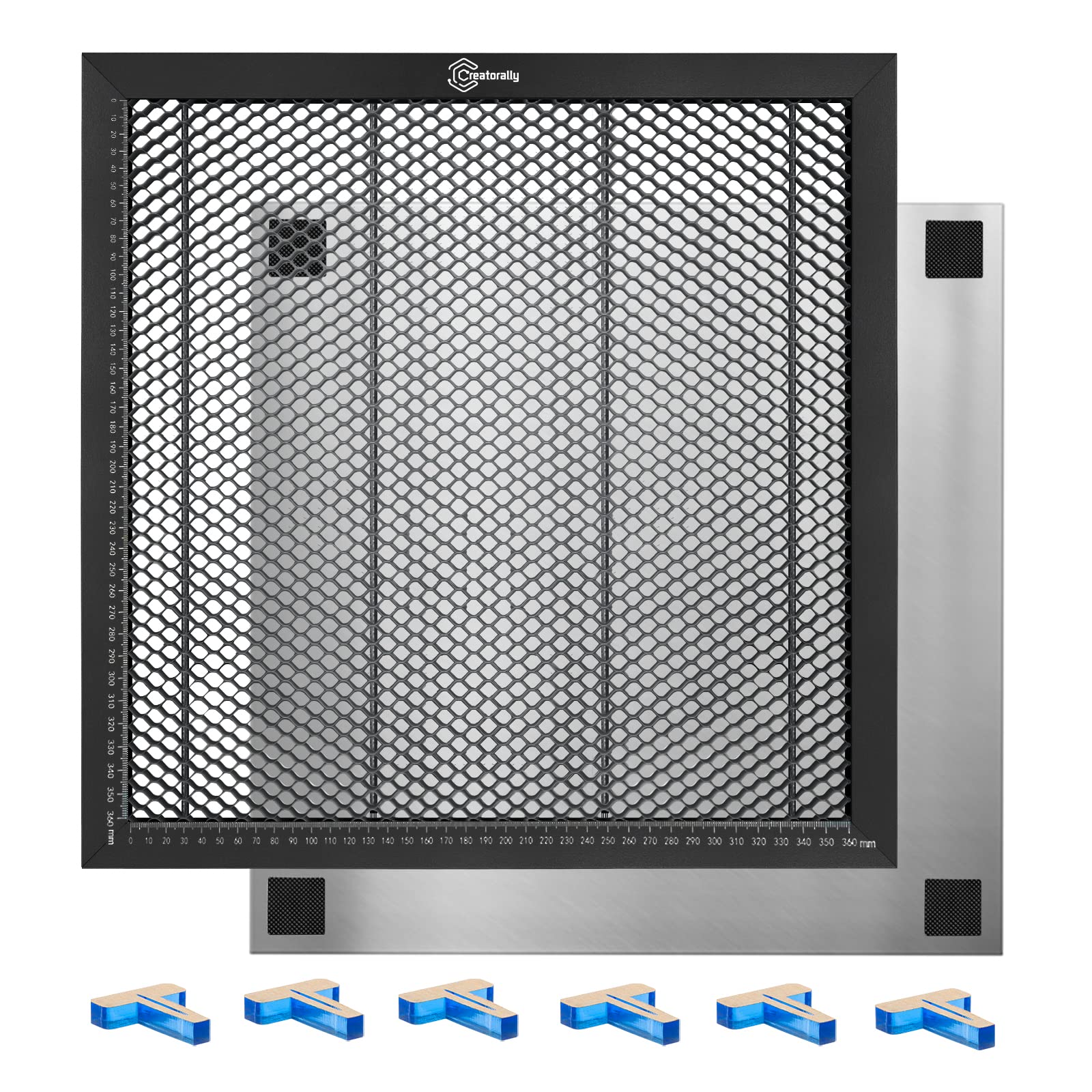 Creatorally Laser Honeycomb Table 400x400x22mm With 6 Honeycomb Needles ...