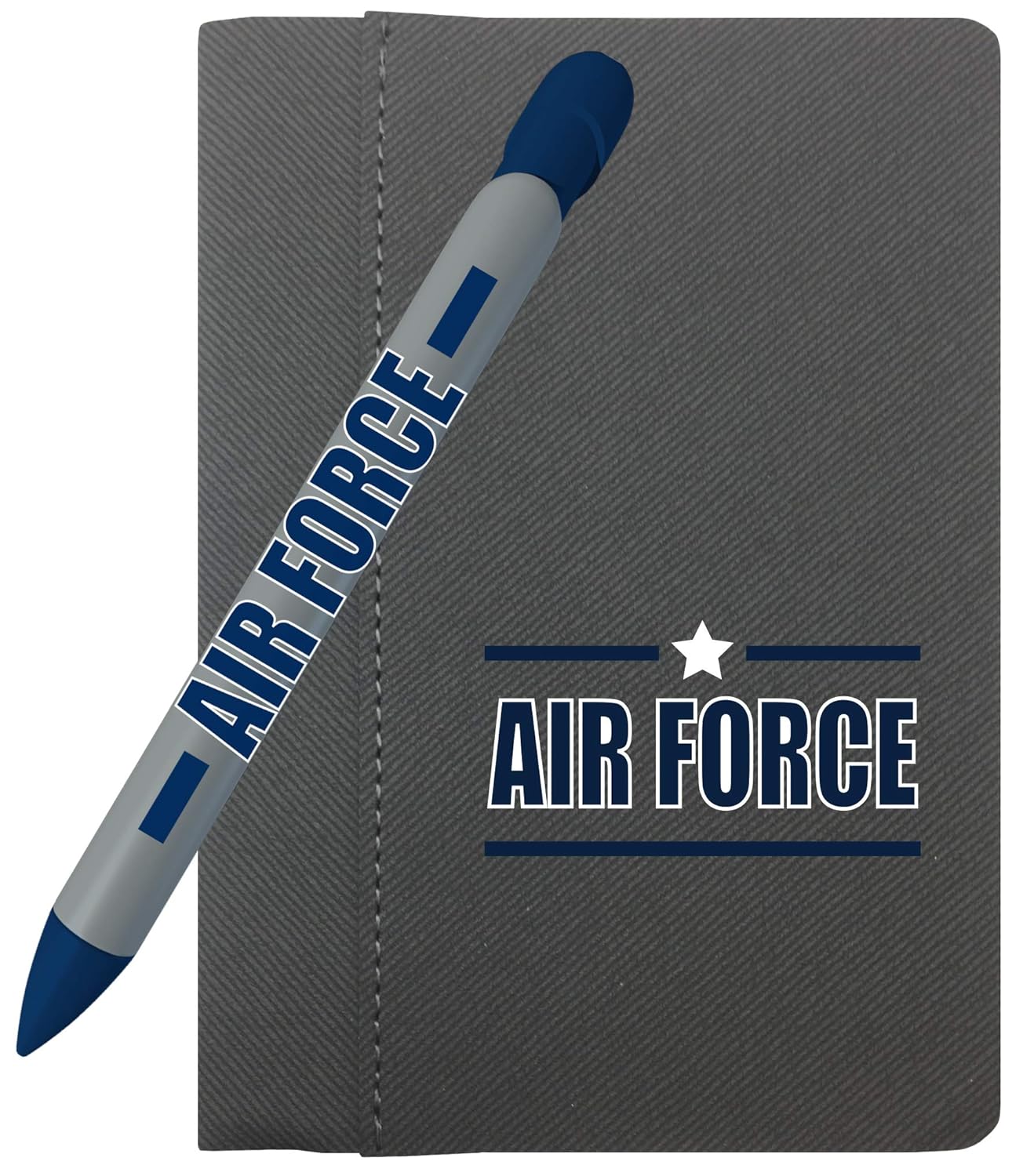 Greeting Pen Air Force Gift Set with 4" x 6" Notebook and 1 Rotating ...