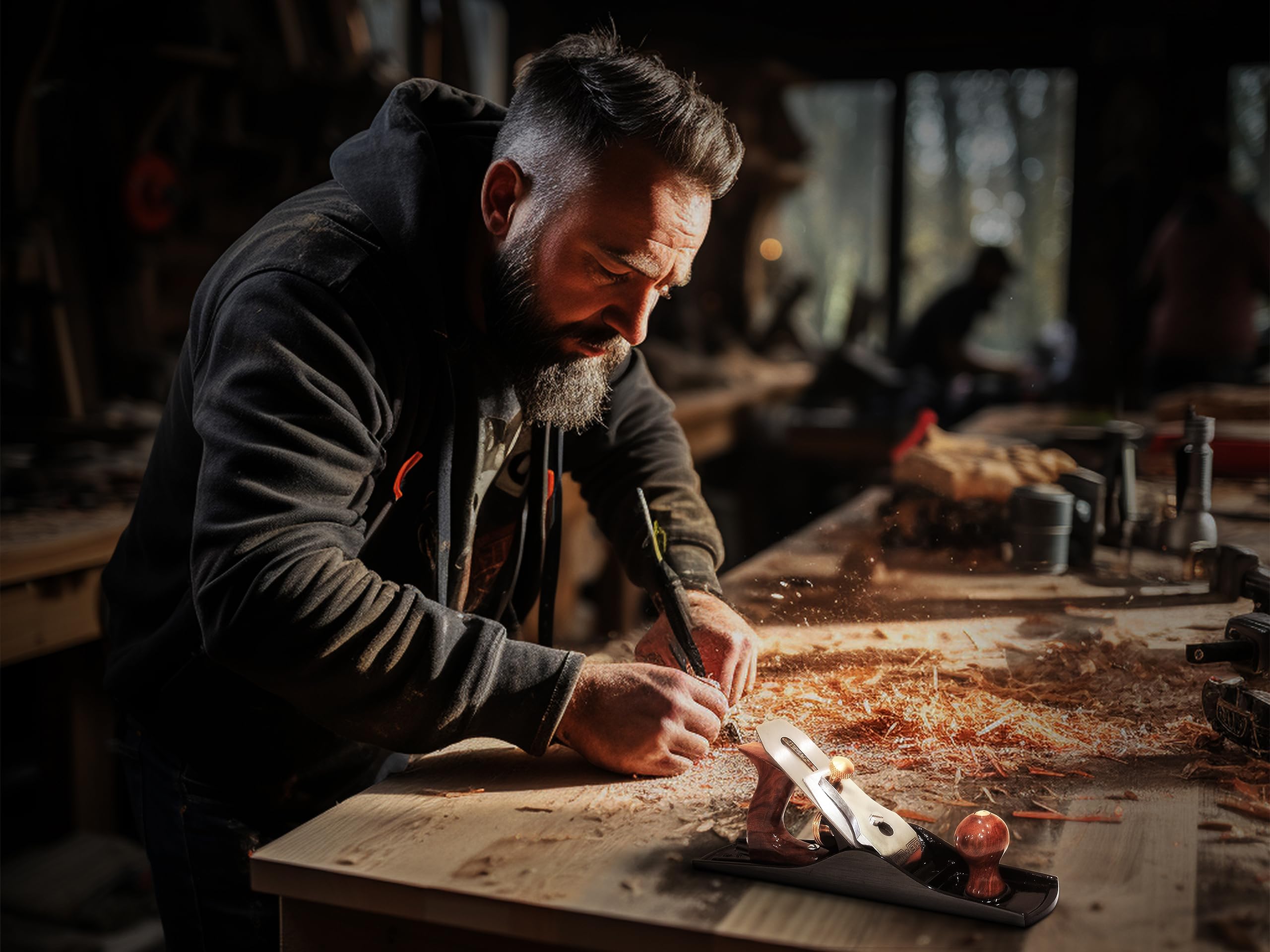 Rewan No 5 Jack Plane Set: Includes Protective Sleeve, Extra Blade, and ...