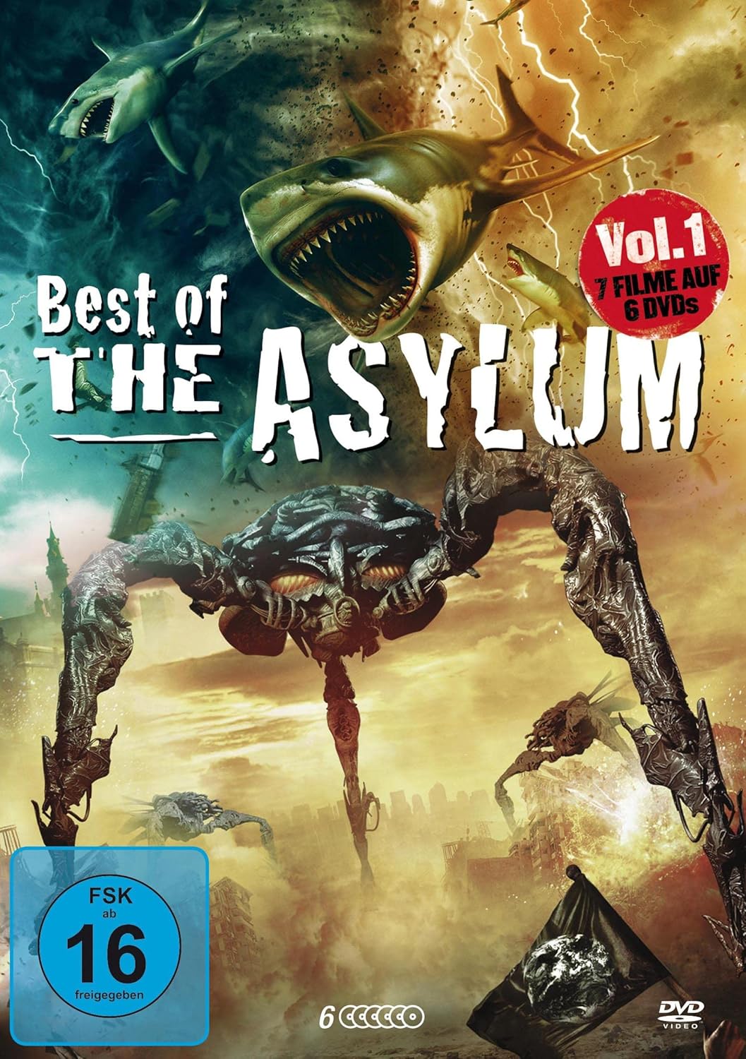 Best of The Asylum - Vol. 1,1 DVD : Amazon.com.au: Movies & TV