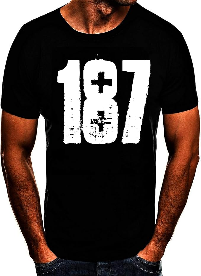 Police Code 187 T Shirt Amazon de Fashion police-code-187-t-shirt-amazon-de-fashion