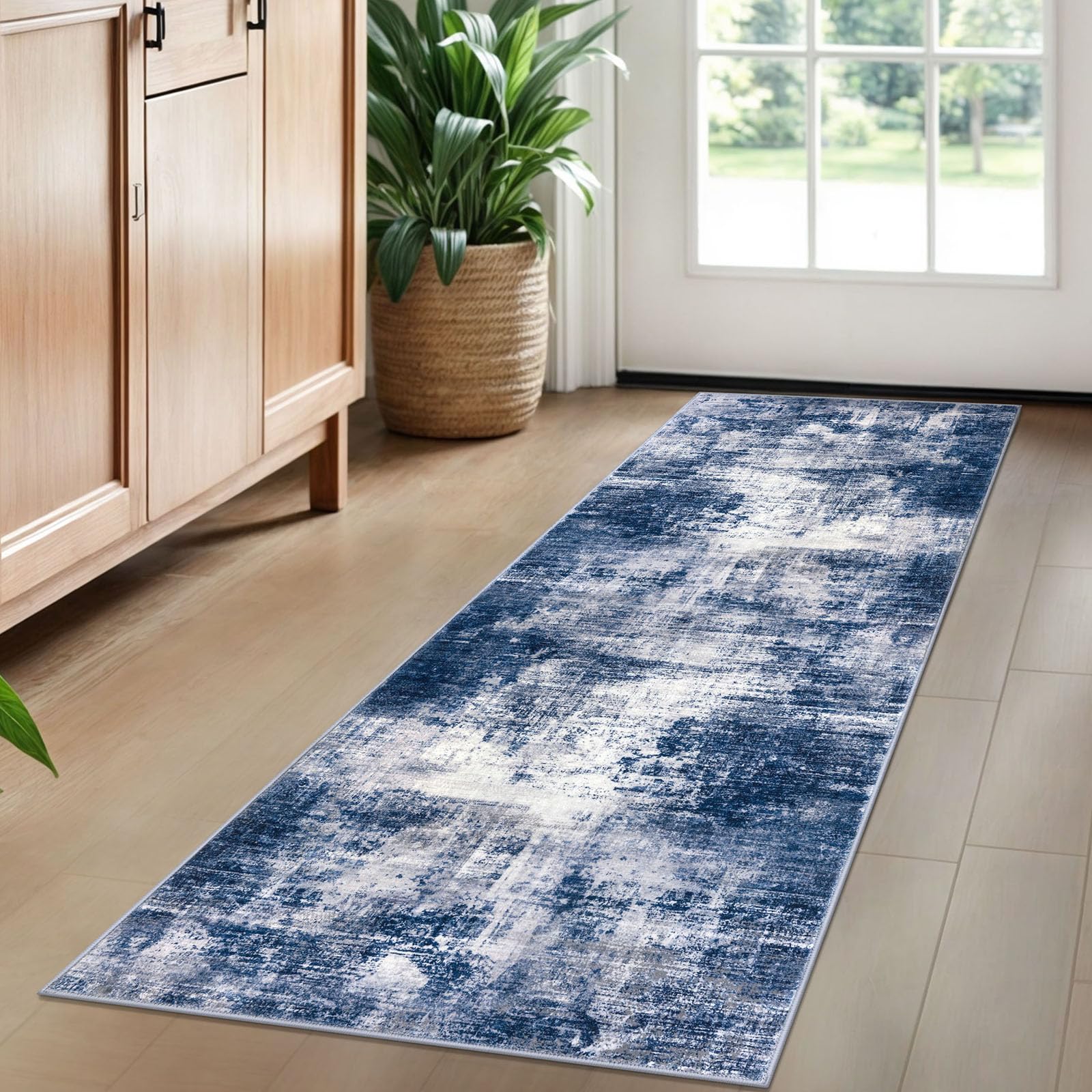Amazon.com: IOHOUZE Abstract Runner Rug 2x5 Ft Washable Runners for ...