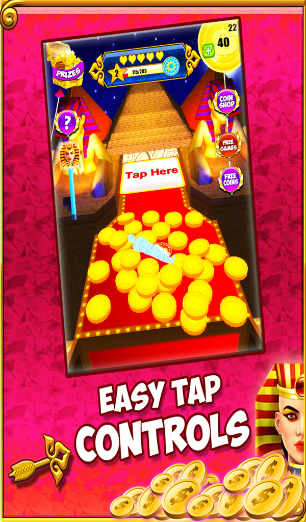 Cleopatra's Coin Dozer: Fun Arcade Coin Pusher Game - App on Amazon ...