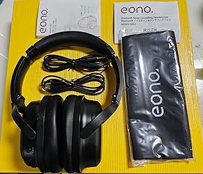 Amazon.co.jp: [Amazonブランド] Eono（イオーノ）by Harman オーバーイヤーノイズキャンセリング ワイヤレス ヘッドホンアクティブノイズキャンセリング (ANC ...