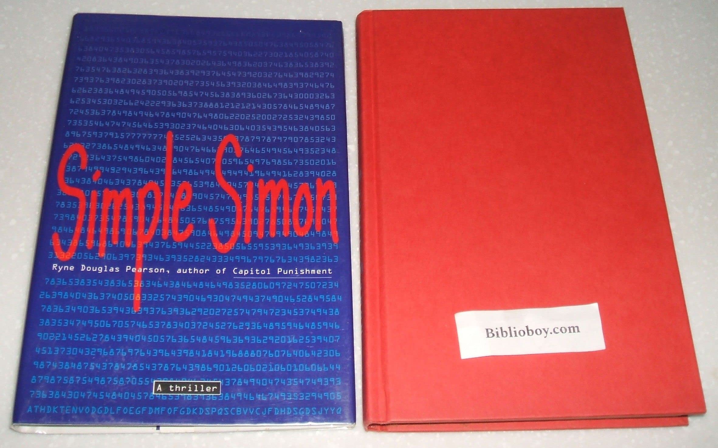 Simple Simon: A Thriller: Pearson, Ryne Douglas: 9780688142964: Amazon ...