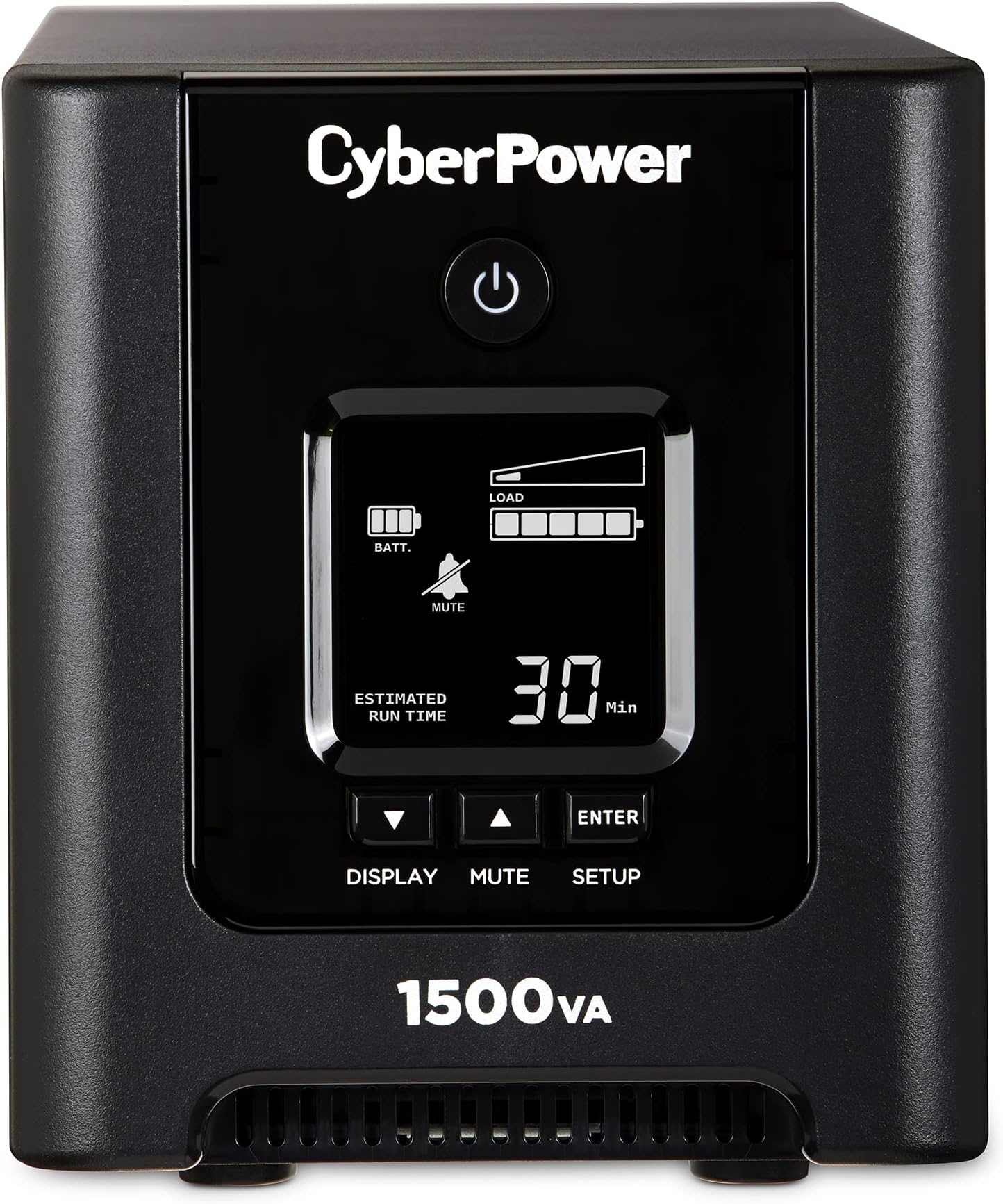 Amazon.com: CyberPower OR1500PFCLCD PFC Sinewave UPS System, 1500VA/1050W, 8 Outlets, AVR, Mini ...