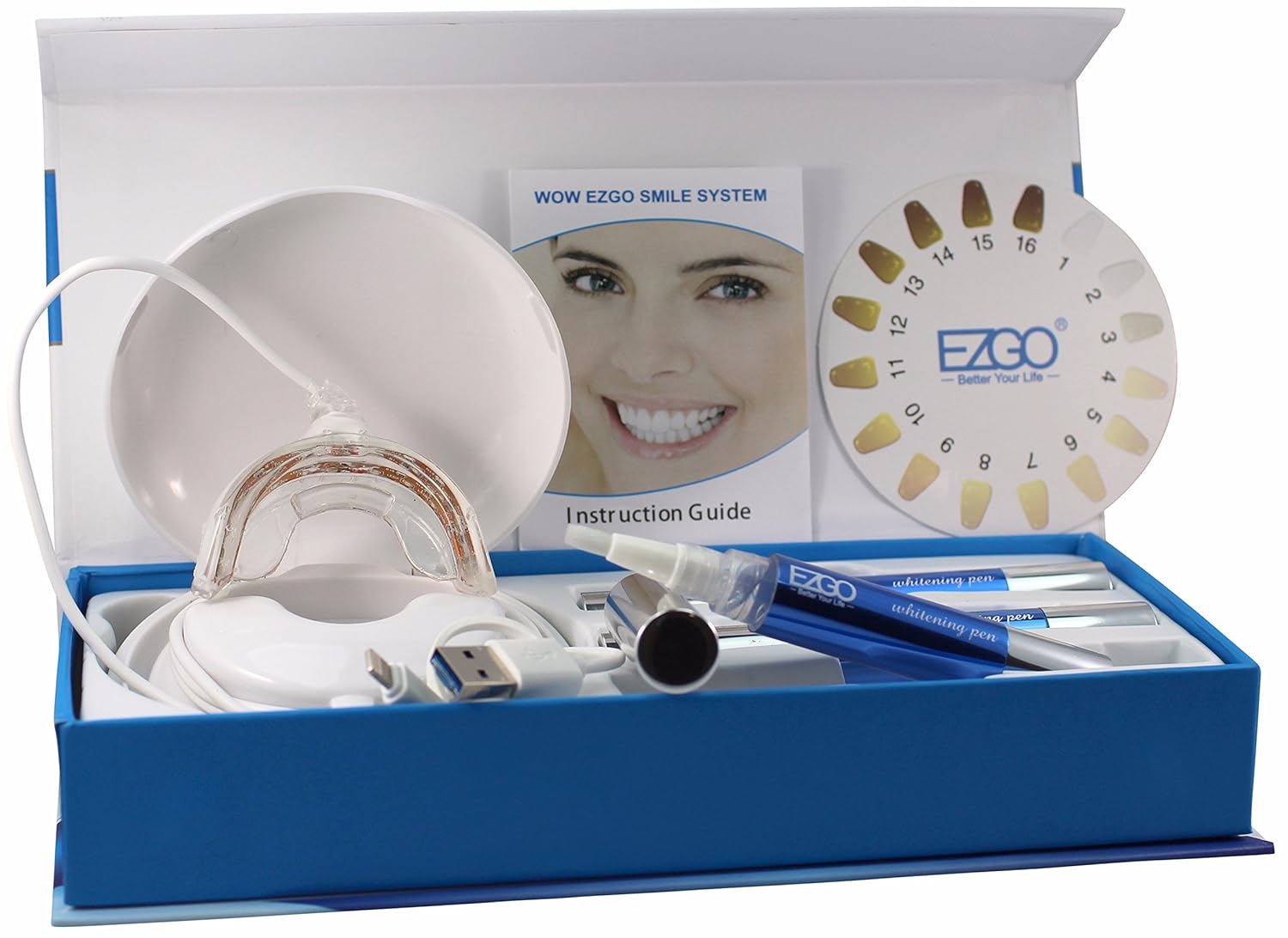 Amazon.com: Deluxe LED Dental Teeth Whitening System - Dental Office ...