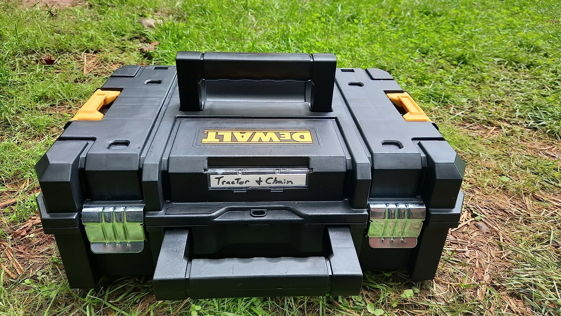 $10/mo - Finance DEWALT TSTAK II Tool Box, 13 Inch, Flat Top, Holds Up ...