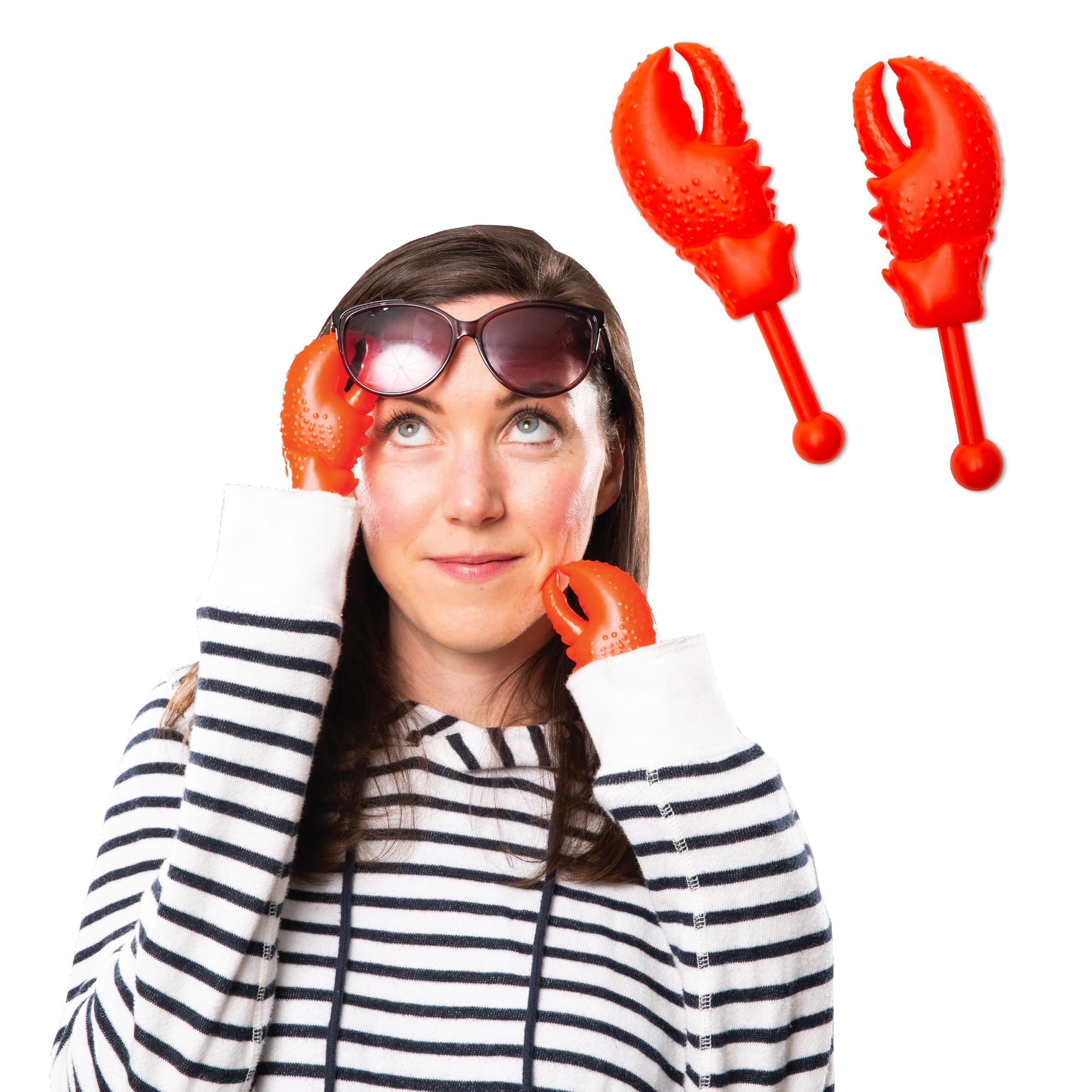 Amazon.com: BigMouth Inc Tiny Hands Gag Gifts Baby Hands on a Stick ...