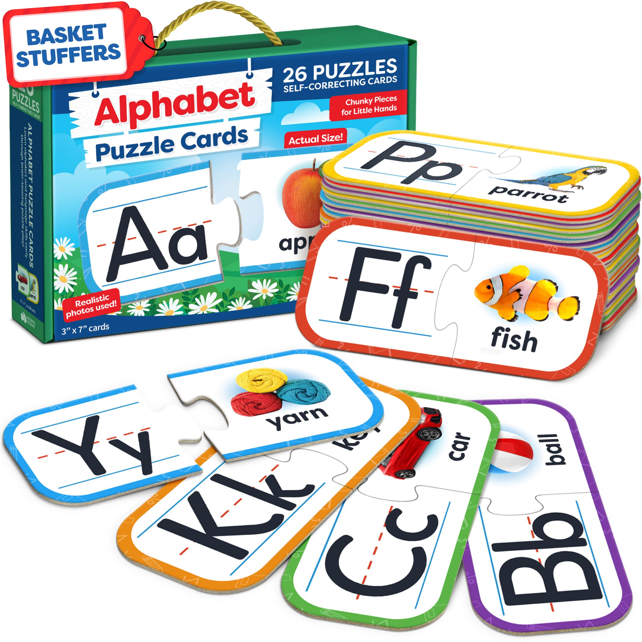Snapklik.com : Alphabet Puzzle Games For Kindergarten - 26 Pairs Self ...
