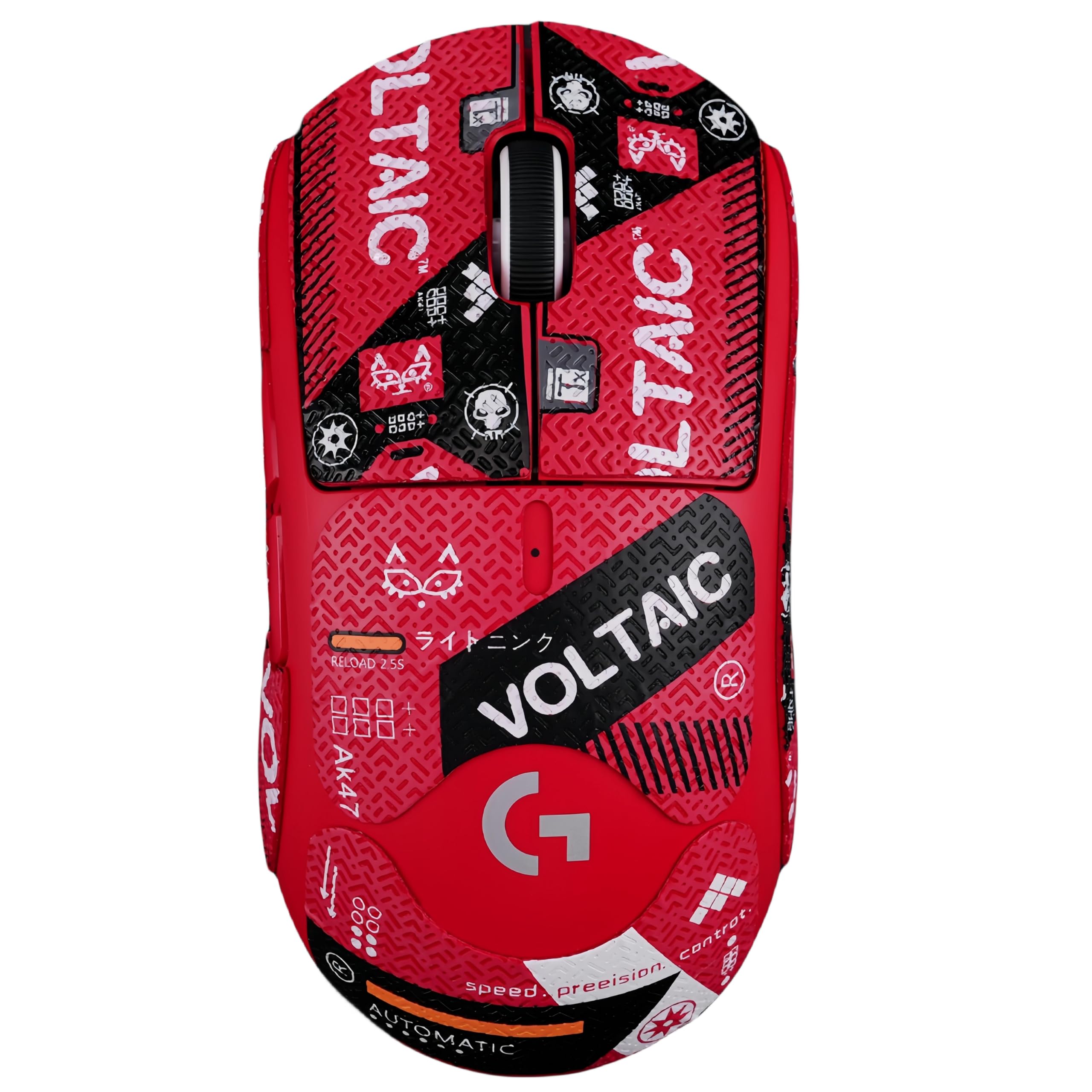 Amazon.com: REDQIN Mouse Grip Tape Full Coverage forLogitech G Pro X ...
