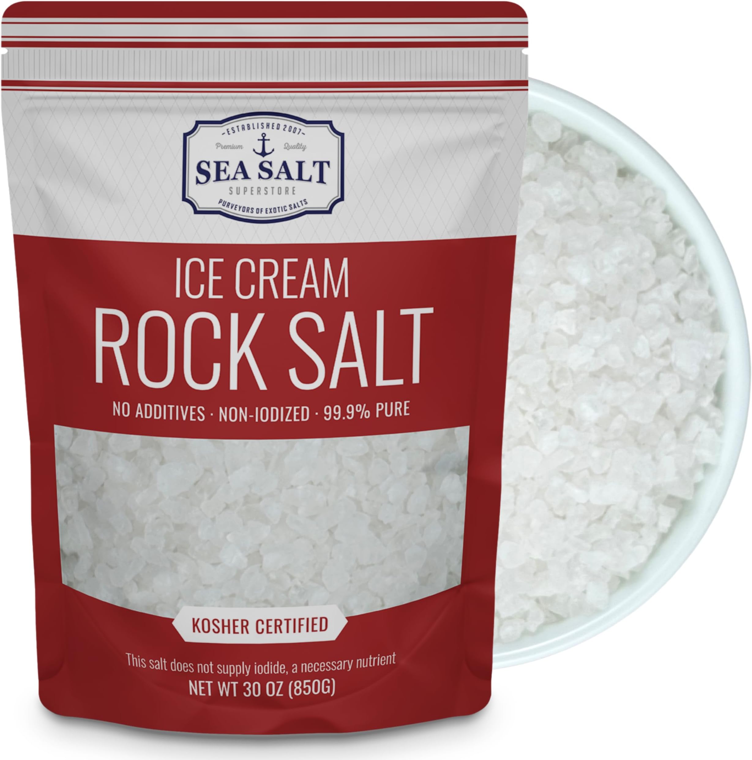 Amazon.com : Natural Rock Salt - 3 x 17.7 oz : Spanish Sea Salt ...