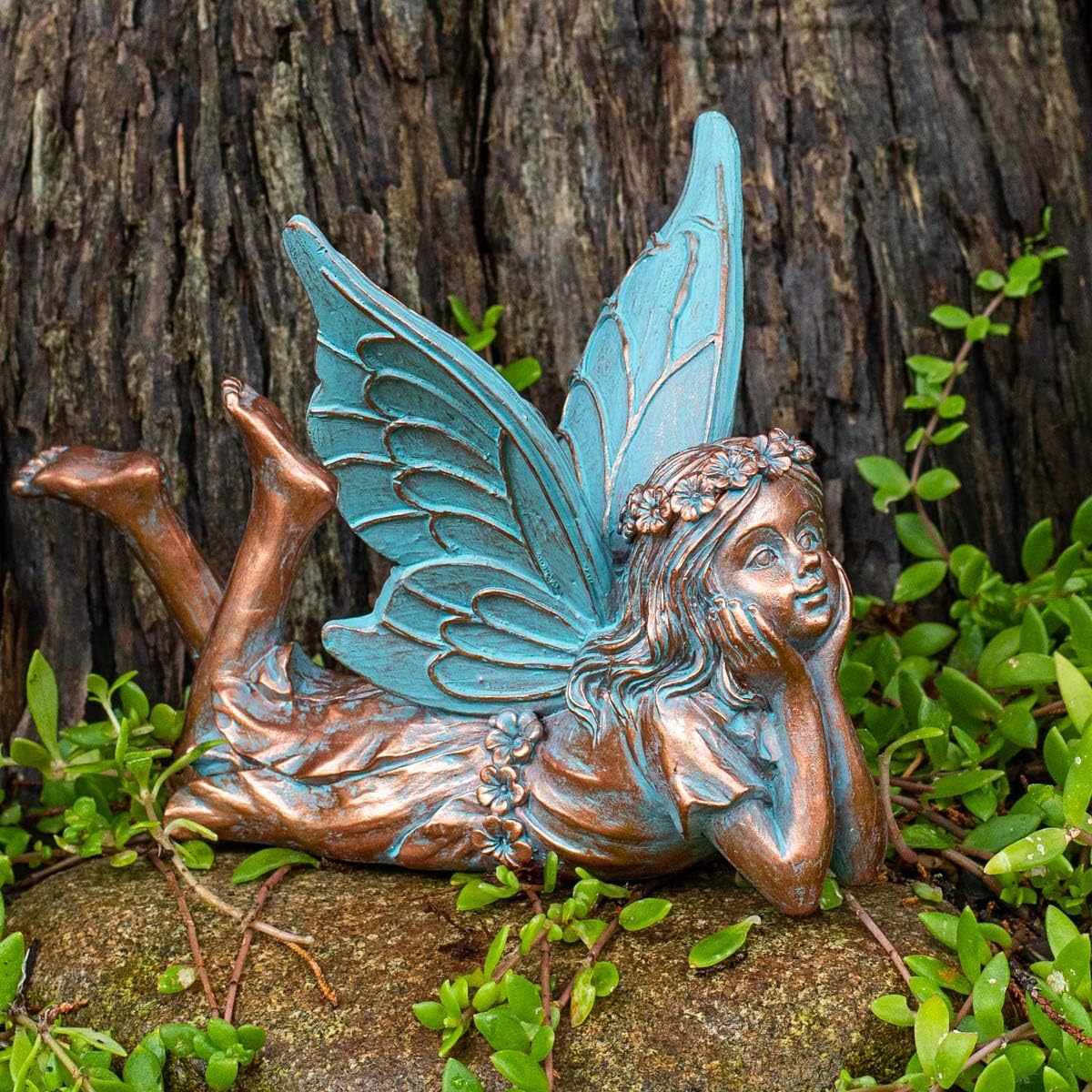 Amazon.com : BRECK'S Relaxing Fairy Statue - Add a Wonderful and ...