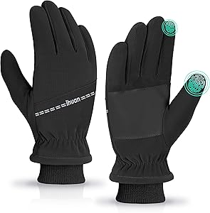 Amazon.com: ihuan Winter Waterproof Snow Ski Gloves for Women Men,Cold Weather Warm Thermal ...