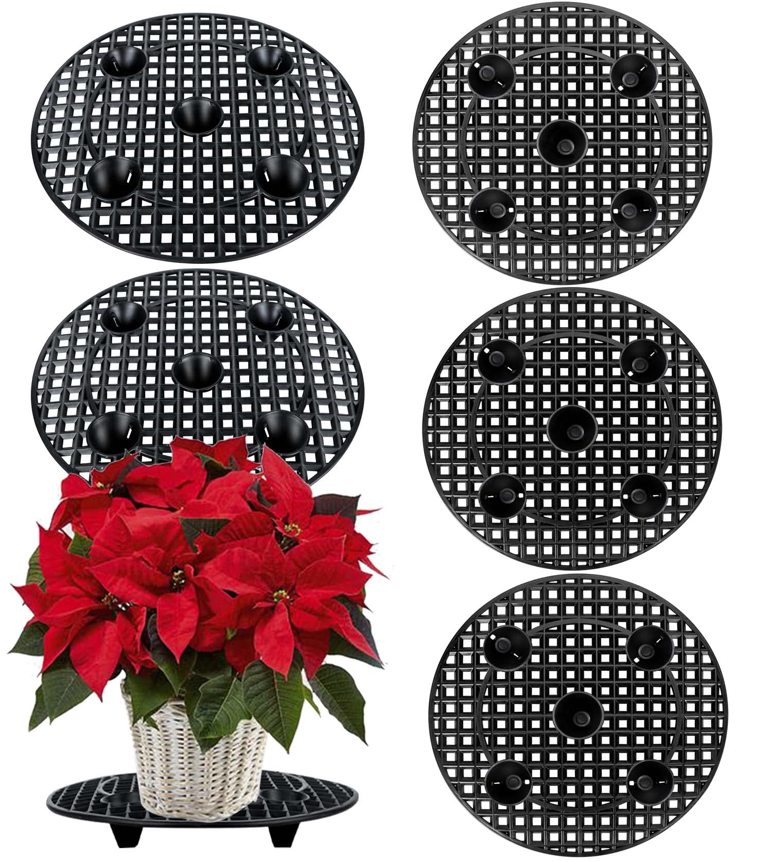 Amazon.com: KEDAER 12 Inch 6 Pack Plant Level Pot Elevator, Heavy Duty ...