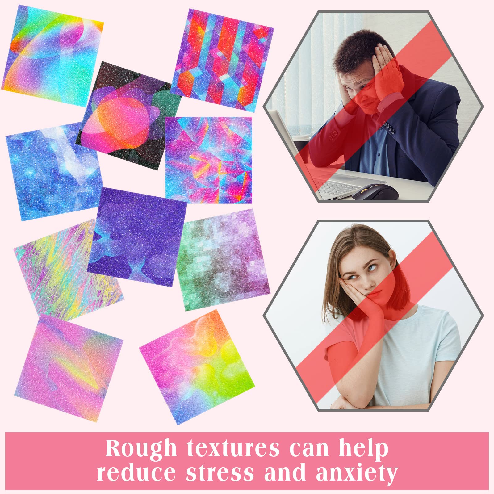 Snapklik.com : 50 Pieces Calm Stickers Anxiety Sensory Stickers ...