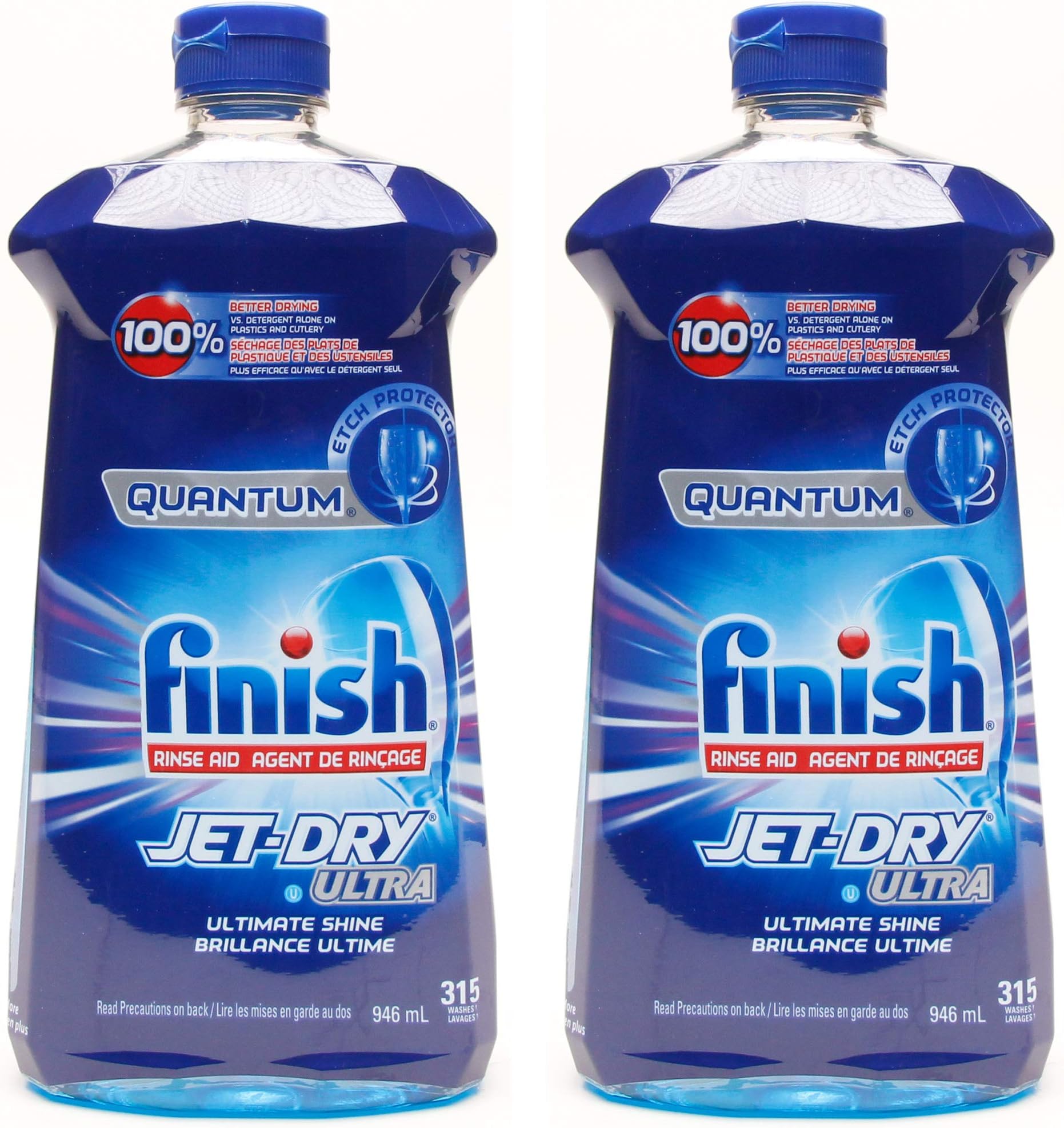 Amazon.com: Finish Jet Dry Ultra Rinse Aid | Dishwasher Rinsing and ...