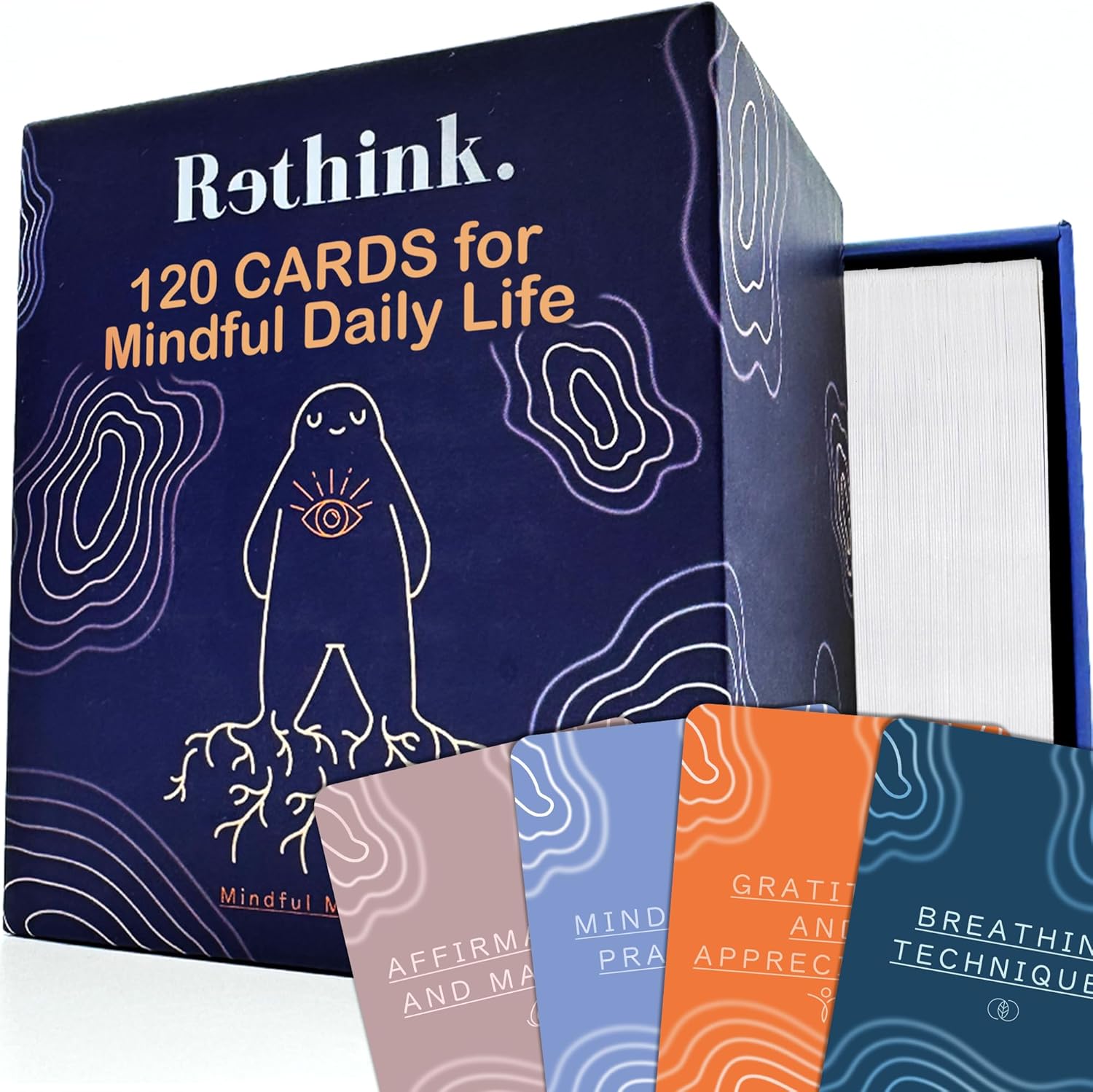 QUOKKA 120 Meditation Cards for Adults - Meditation Cards for Mental ...