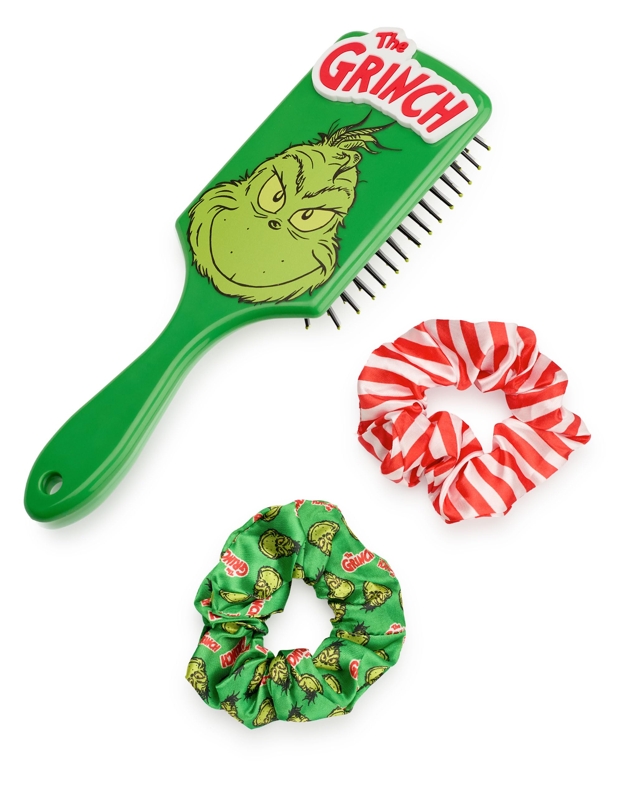 The Grinch Women’s Hair Brush and Scrunchie Set | Adults All Over Print ...