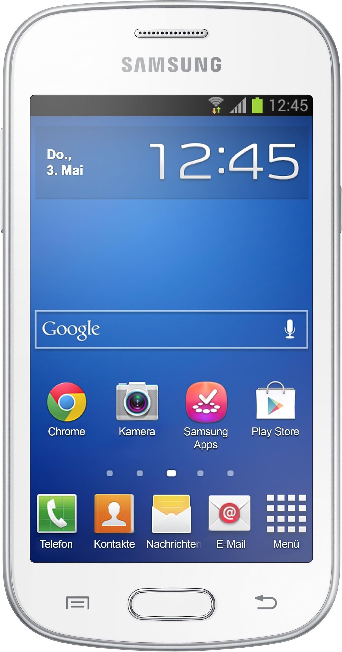 Samsung Galaxy Trend Lite Smartphone (10,2 cm TFT-Display, 1GHz, 512MB ...