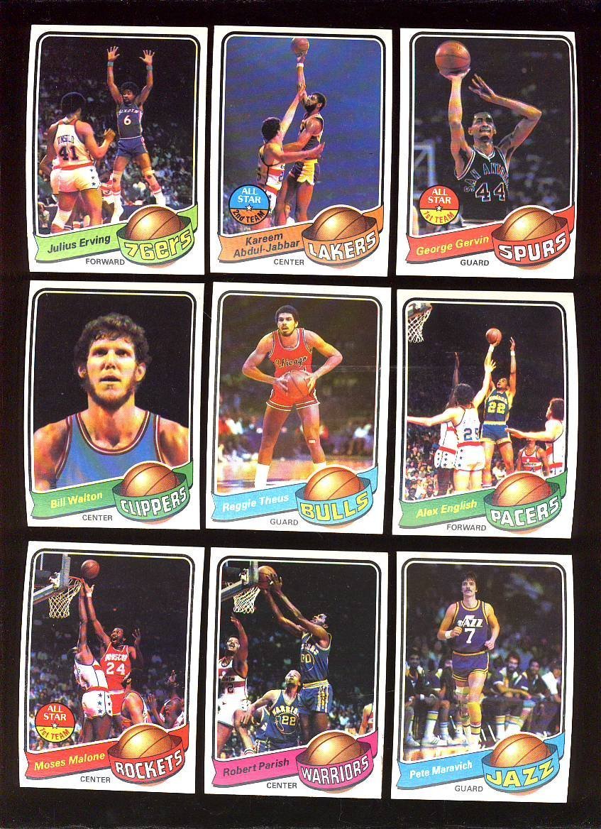 1979 Topps Basketball Cards
